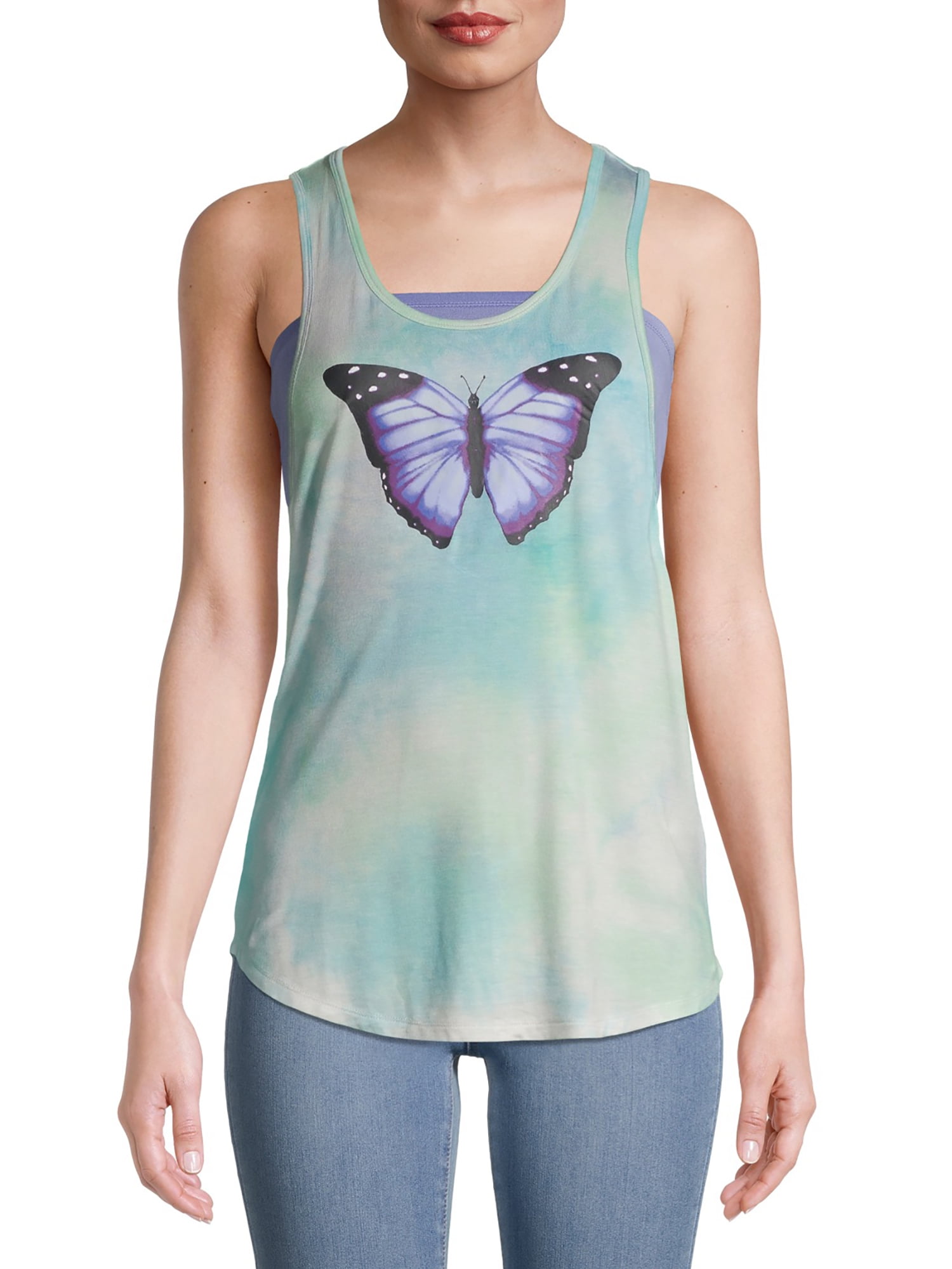 NO BOUNDARIES TWIST BACK TANK - Walmart.com