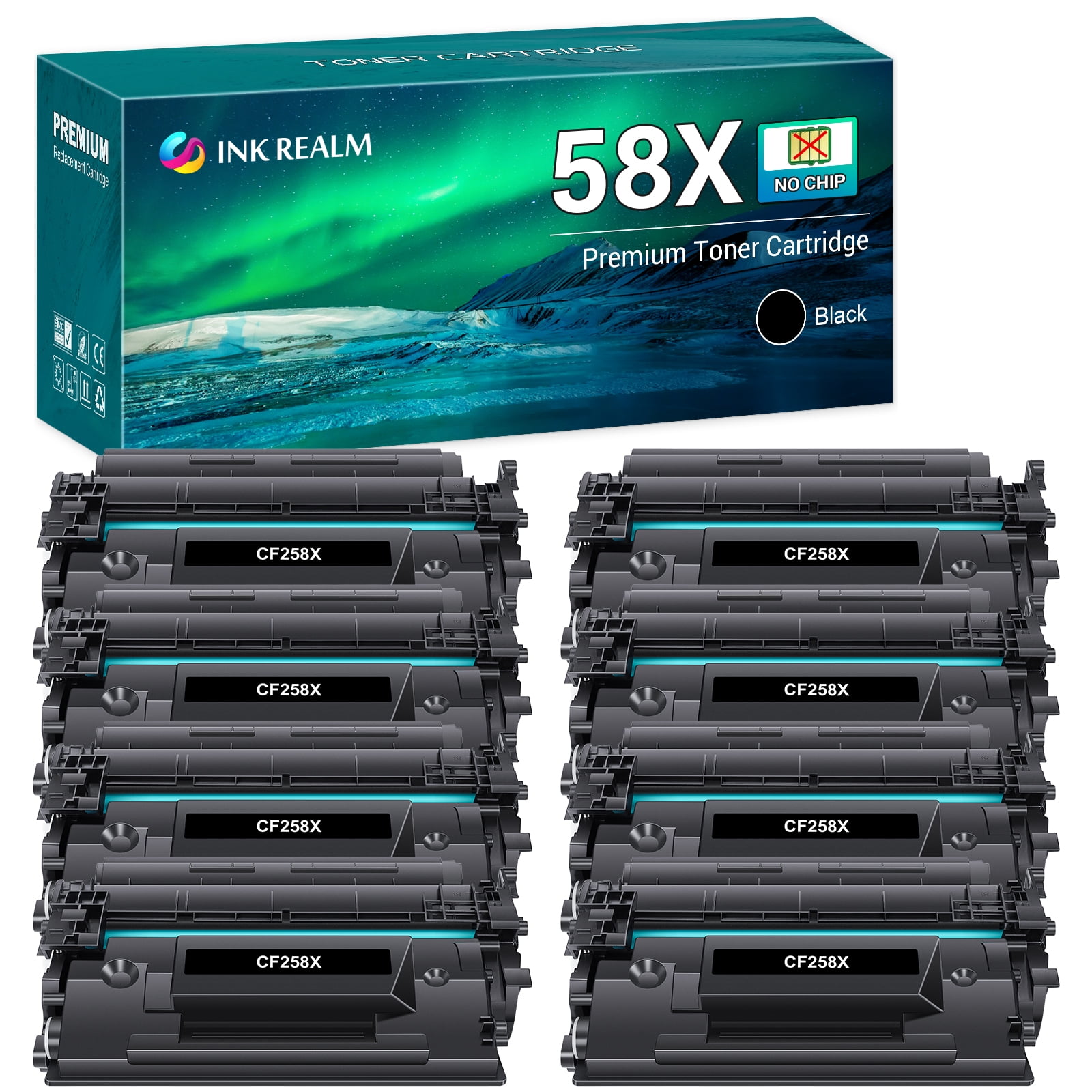 NO-CHIP Compatible Toner for HP 58X CF258X for HP Pro M404n M404dn ...