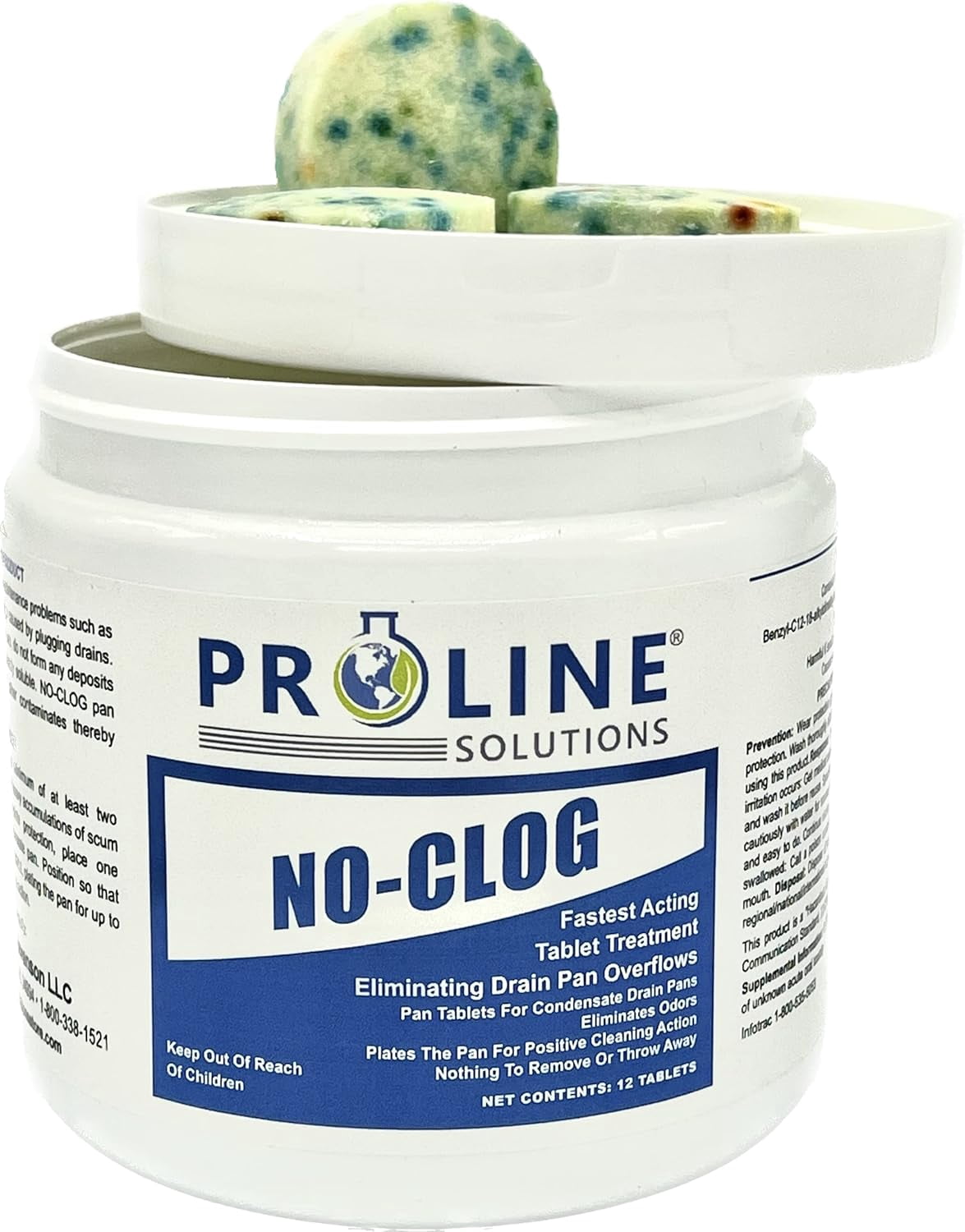 NO-Clog- Air Conditioner Drain Pan Tablets. Eliminate Drain Pan ...