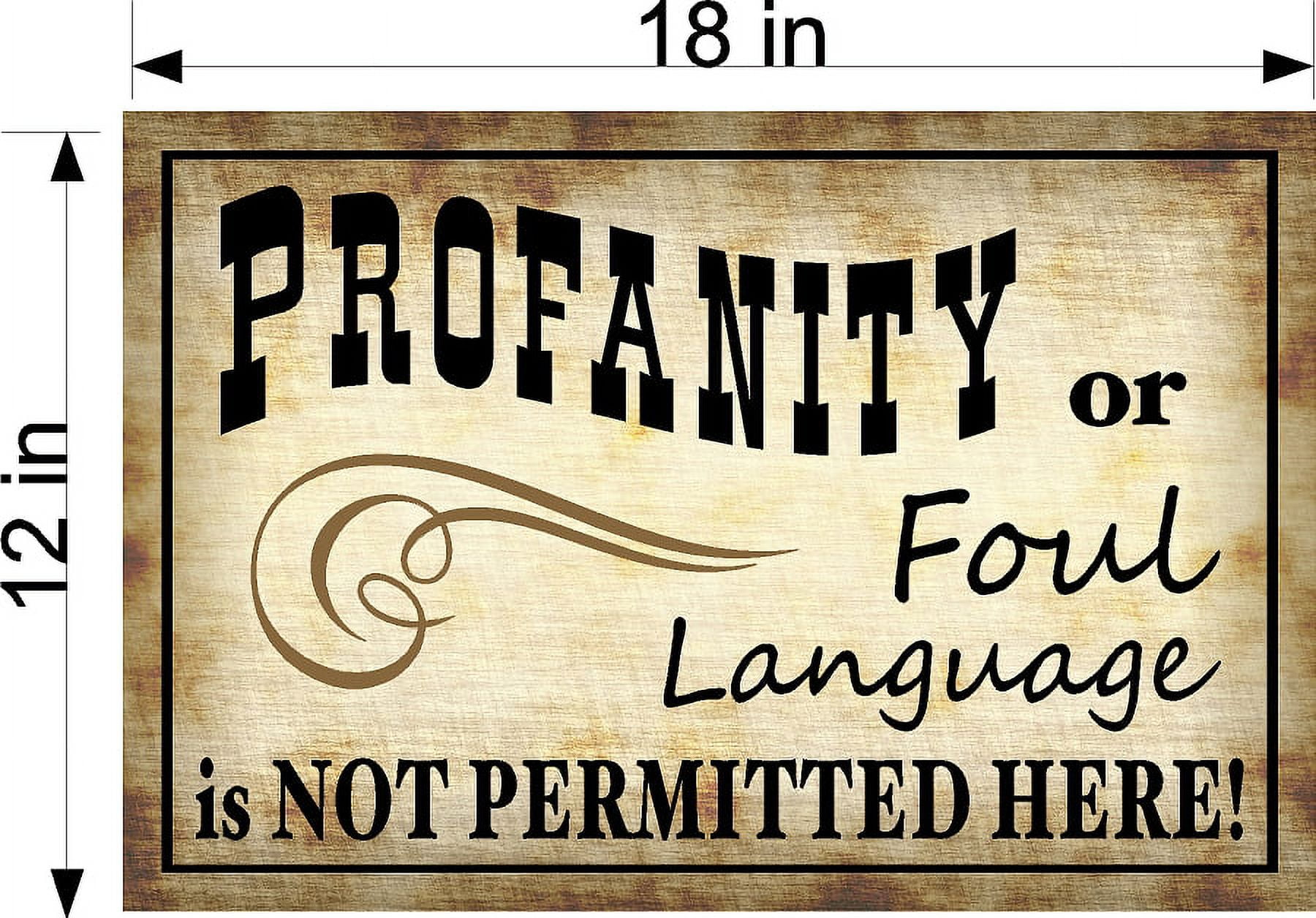 Sign Language Profanity