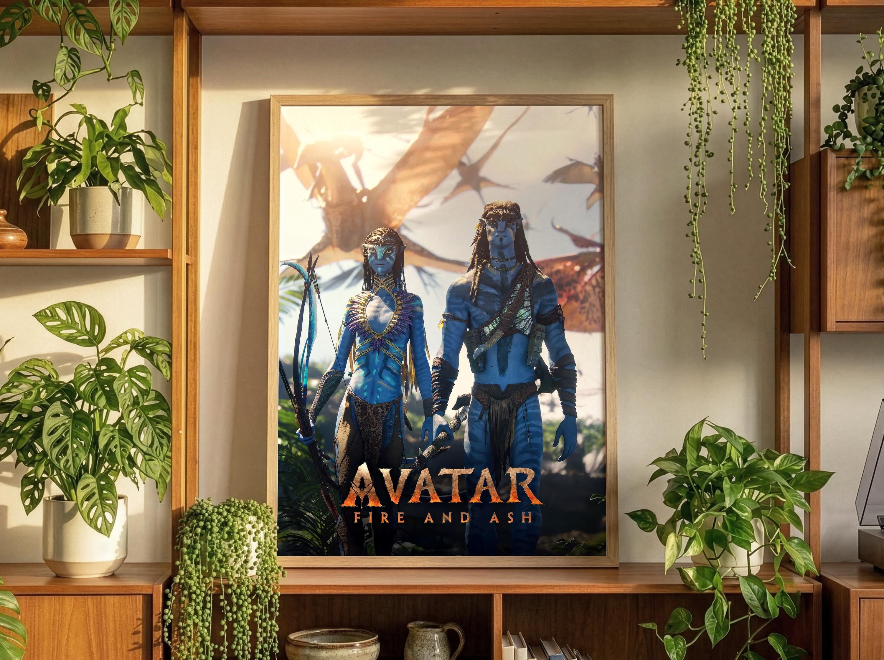 NO FRAME Avatar 3: Fire & Ash Official Printable Movie Poster | Wall ...