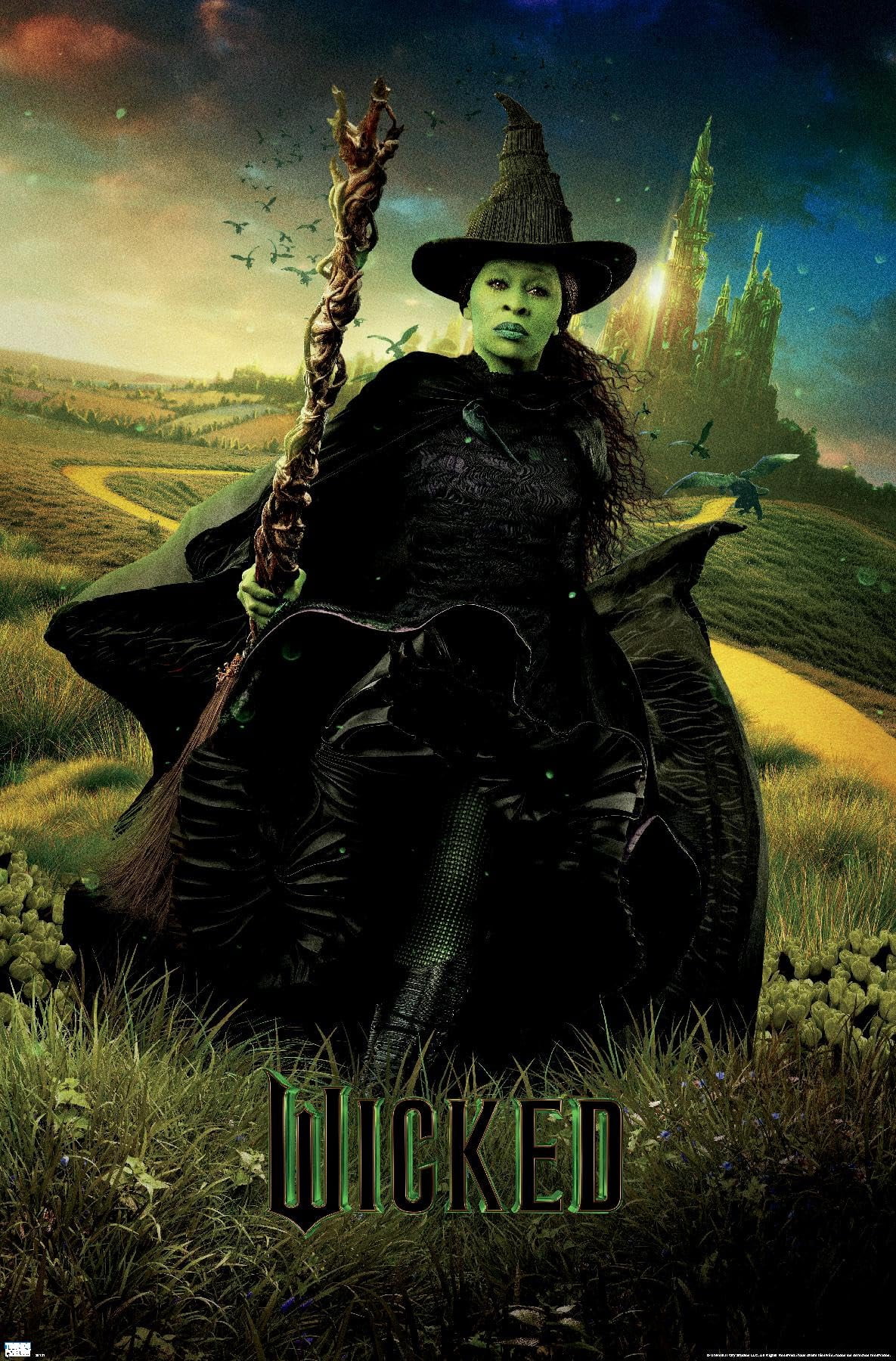 NO FRAME Elphaba One Sheet Wall Poster - Walmart.com