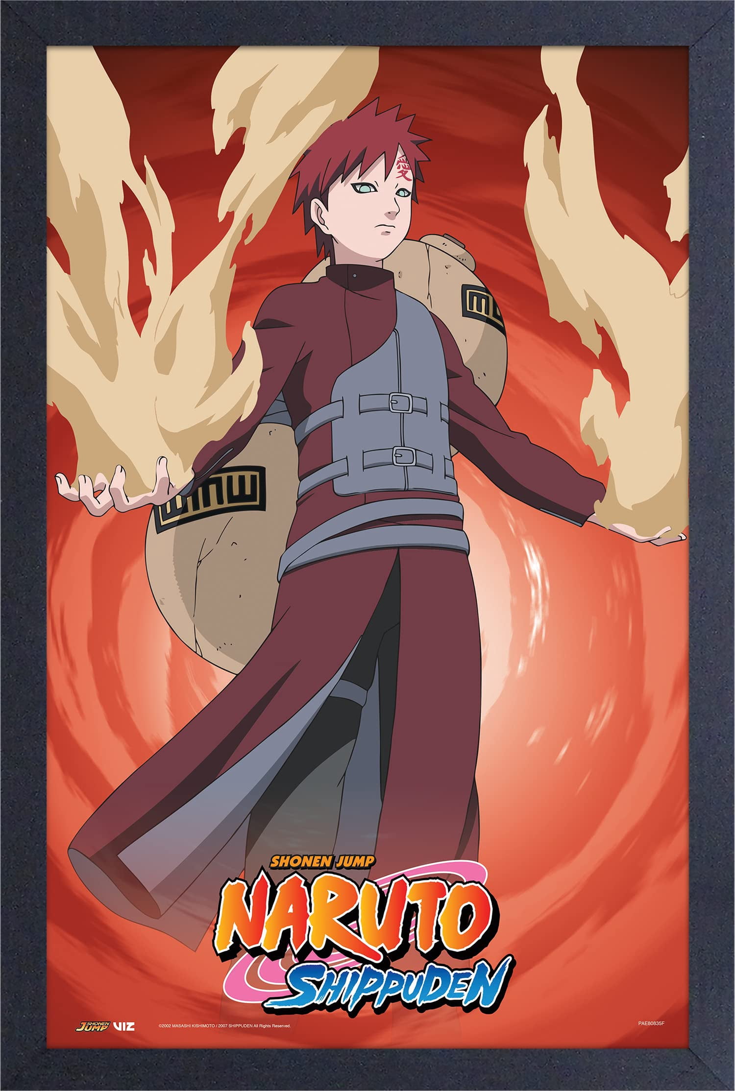 NO FRAME Pyramid America - Naruto Poster - Naruto Shippuden - Gaara ...