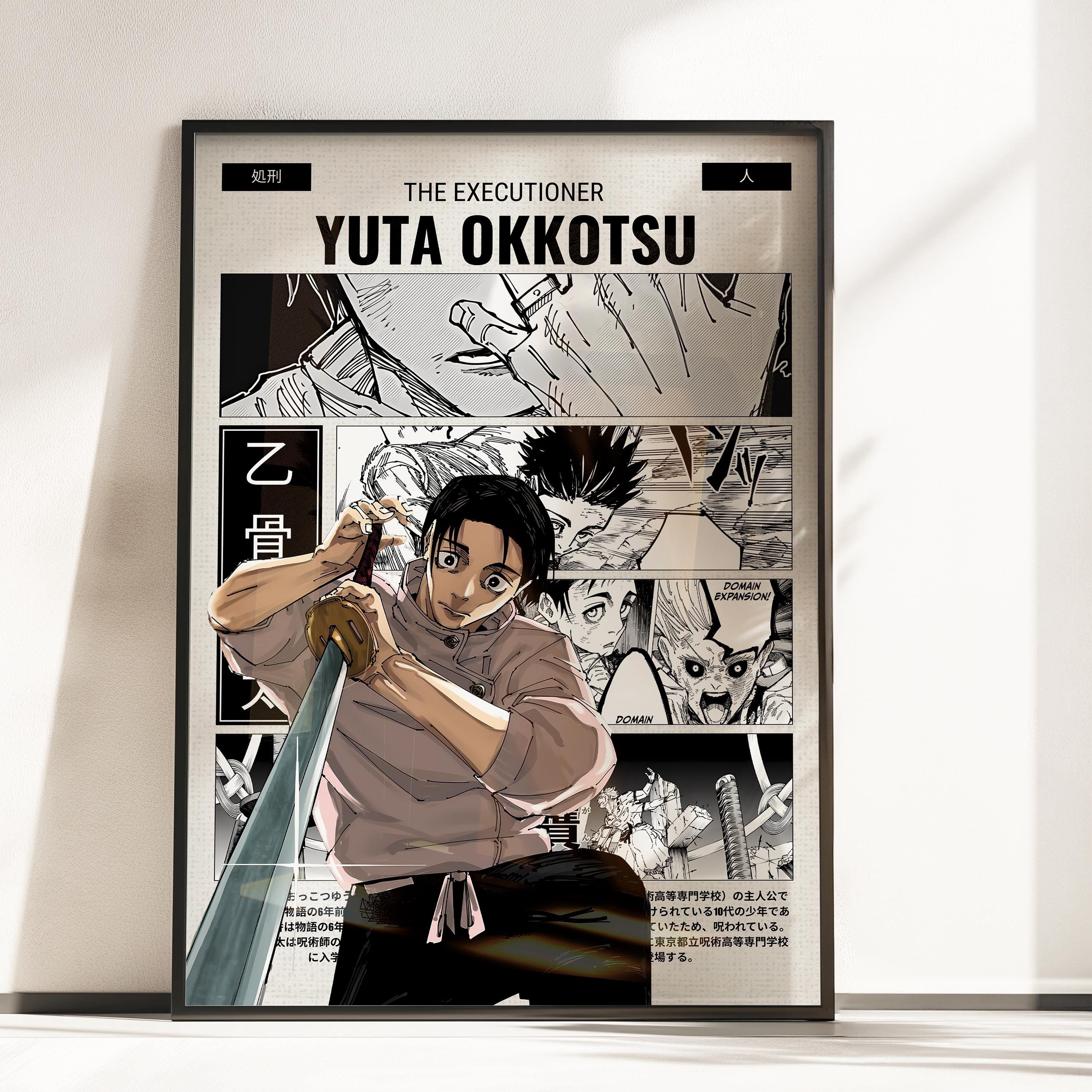NO FRAME Yuta Okkotsu “The Executioner” – Jujutsu Kaisen Anime Poster ...