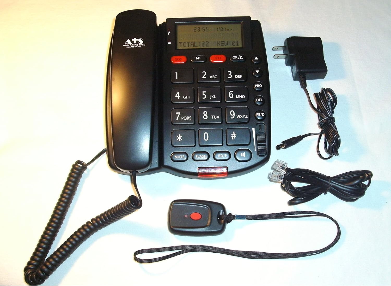 NO Monthly Charges Senior Life Guardian Medical Emergency Alert Phone ...