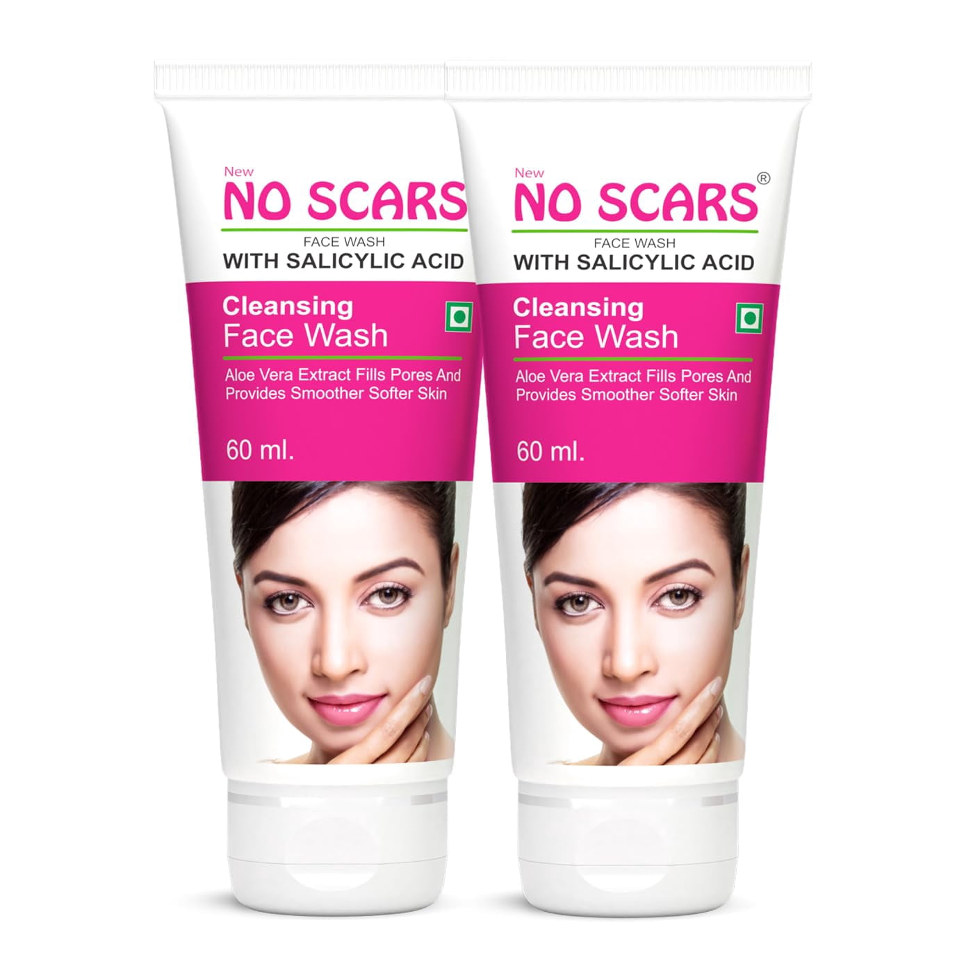 NO SCARS Aloevera Face Wash For Deep Cleansing Clear Skin Reduce Acne ...