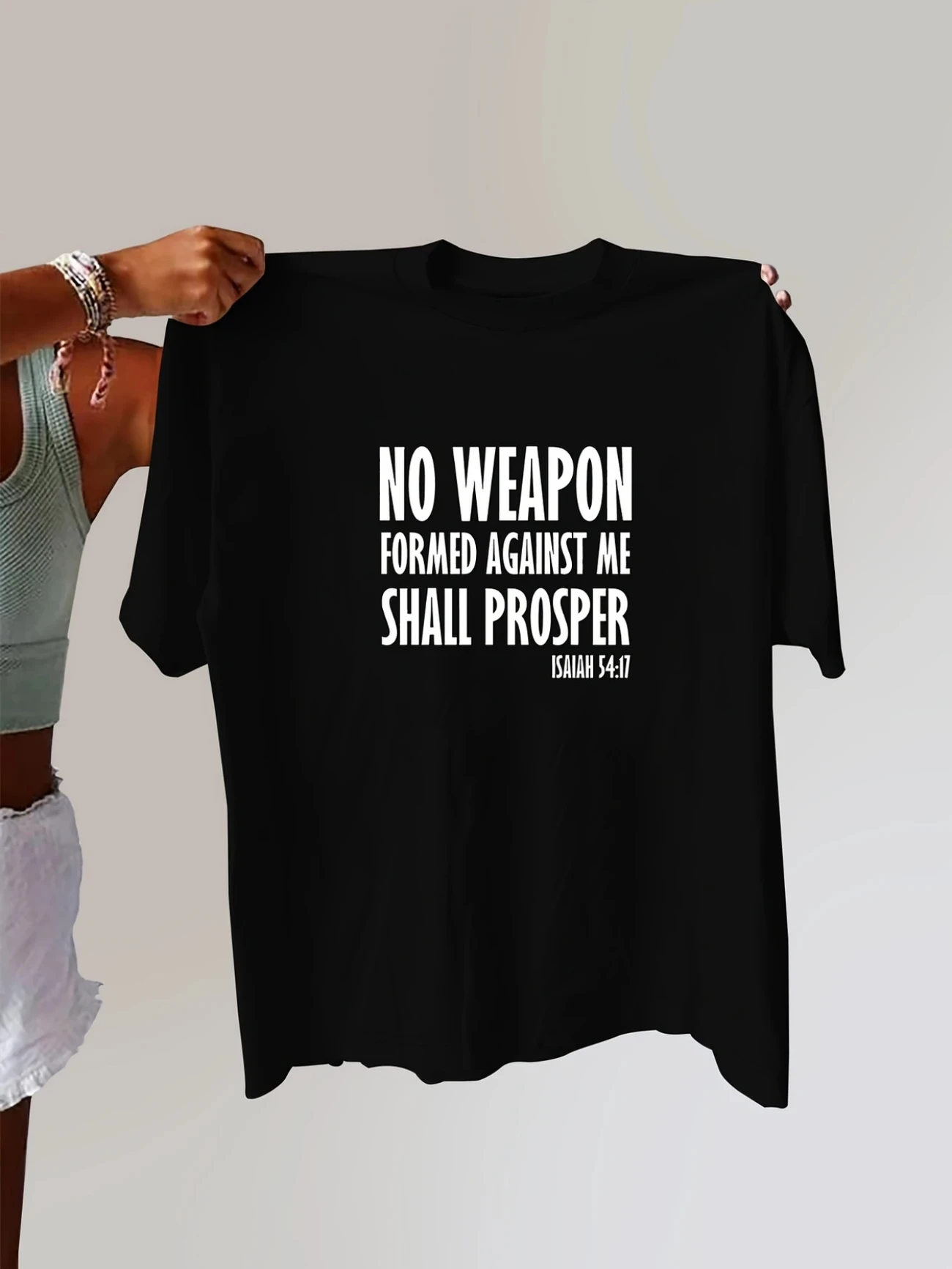 NO WEAPON FORMED AGAINST ME SHALL PROSPER 54:17”, Simple and ...
