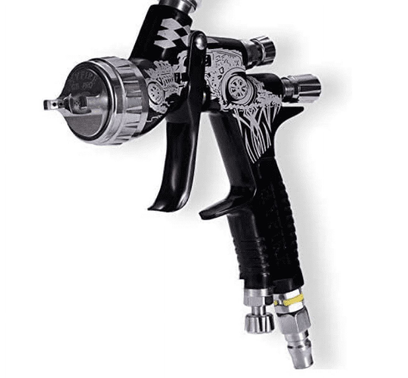 NO devilbiss logo GTI Pro TE20 Lite HVLP Spray Gun 1.3mm Gravity Feed ...