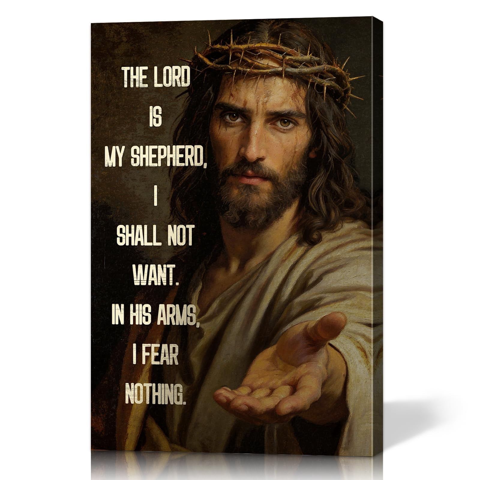 [NO frameless] Generic Inspirational Hand of God Quote Religious Jesus ...
