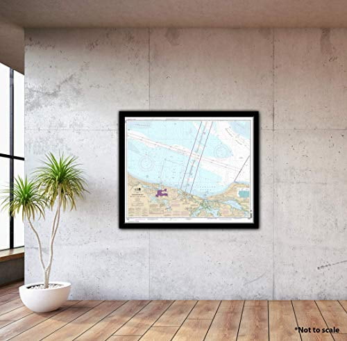 NOAA Chart 12254: Chesapeake Bay Cape Henry to Thimble Shoal Light ...