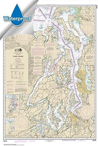 NOAA Chart 18440: Puget Sound - Walmart.com