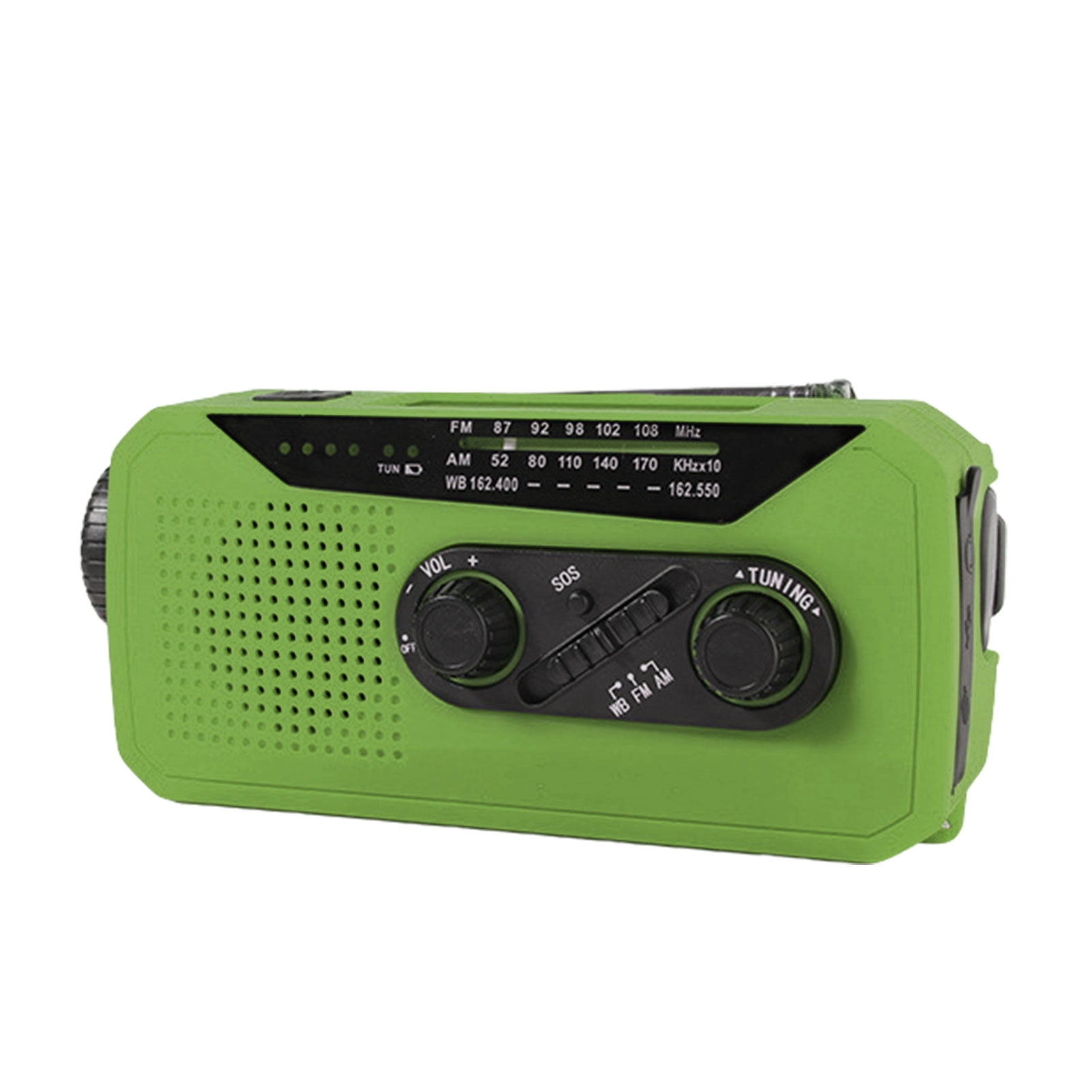 NOAA Weather Radio 2000mAh Rechargeable Battery Emergency Radio for ...