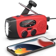 STONEGO Mini Portable Radio - Handheld Rechargeable Digital FM Radio ...