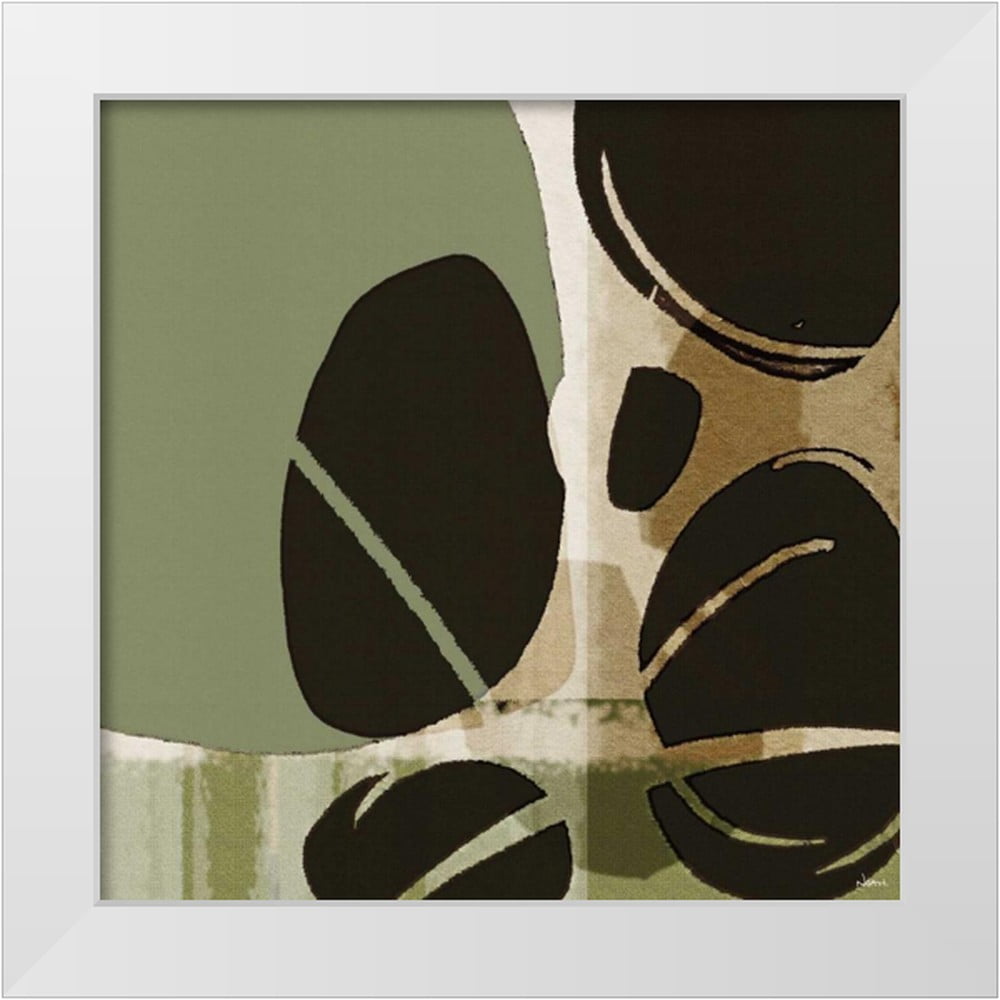 NOAH 20x20 White Modern Wood Framed Museum Art Print Titled - Skipping ...