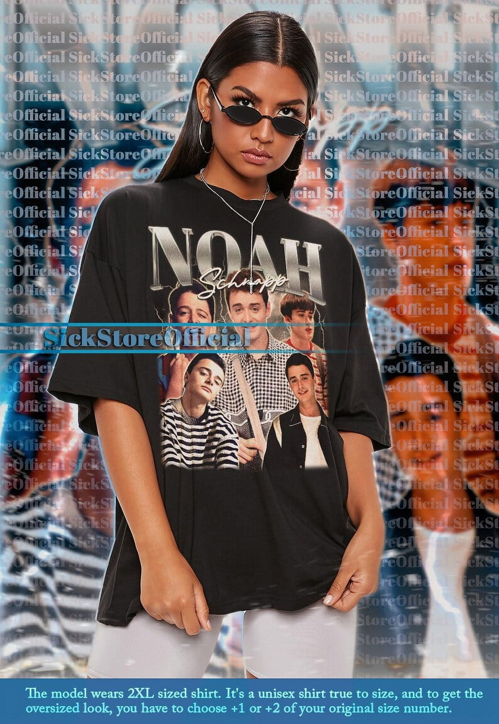 NOAH SCHNAPP Shirt, Vintage Noah Schnapp Rap 90s Hip-hop Style Shirt, Cute Haircut Noah Schnapp ...