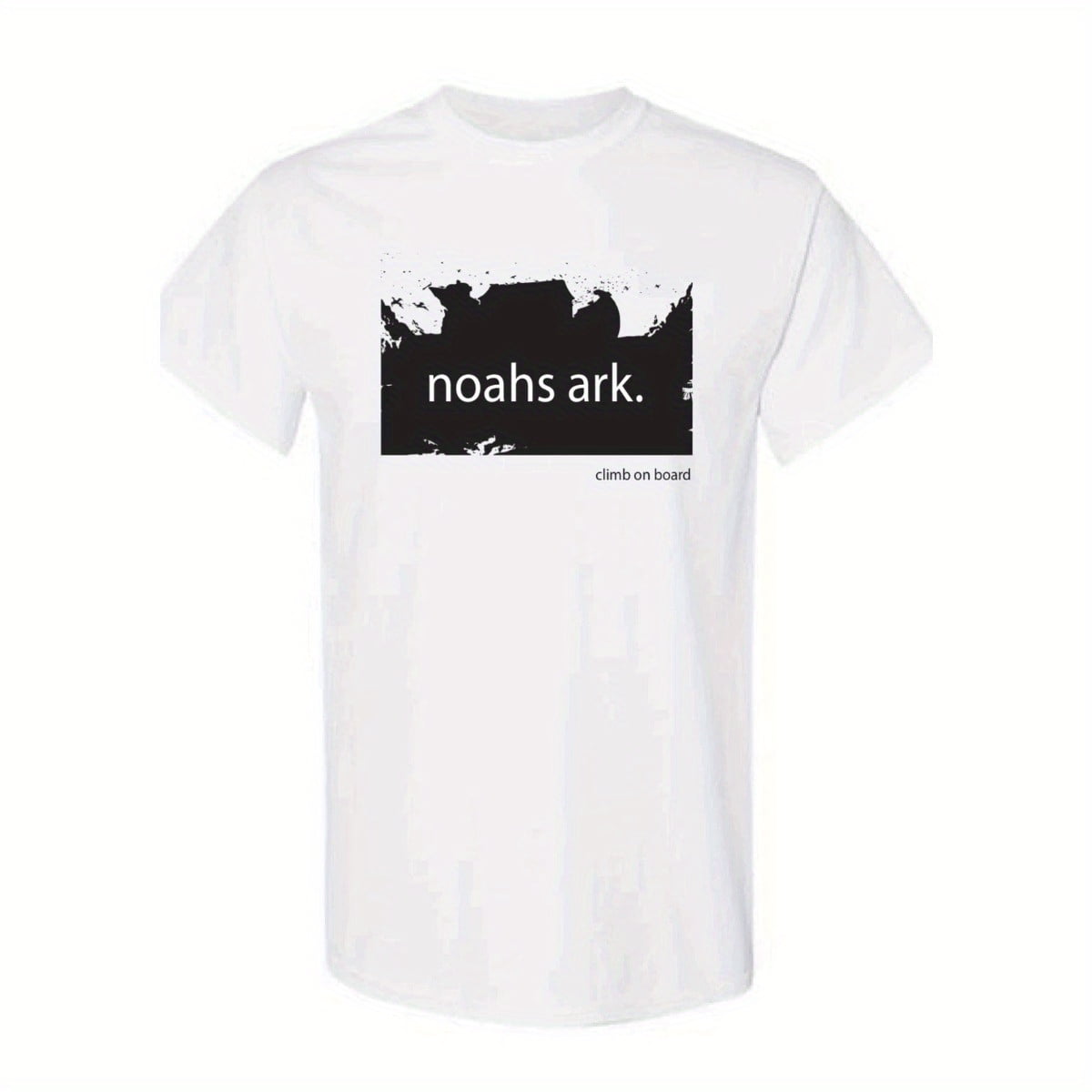 Noahs Ark Climb On Board Graphic Tee Walmart