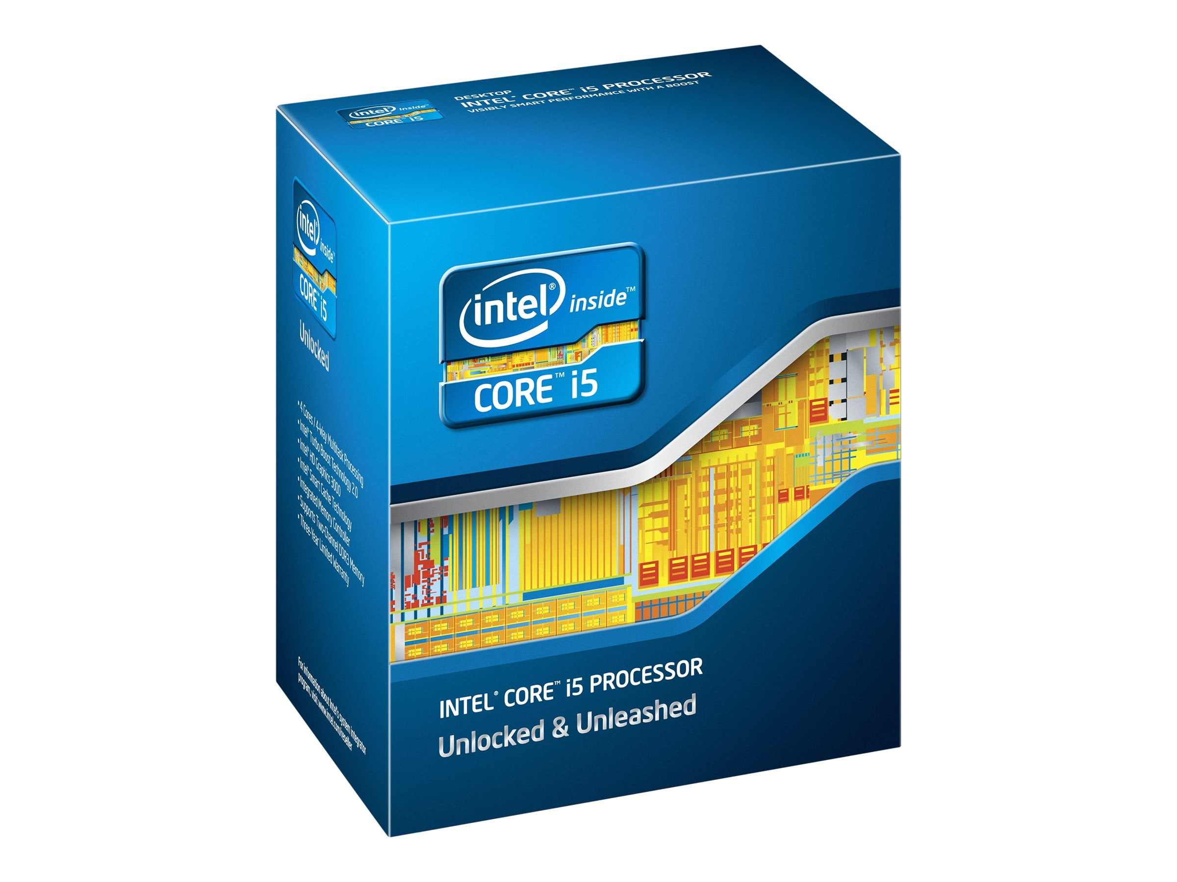 Intel Core i5 i5-3500 (3rd Gen) i5-3570 Quad-core (4 Core) 3.40 GHz ...