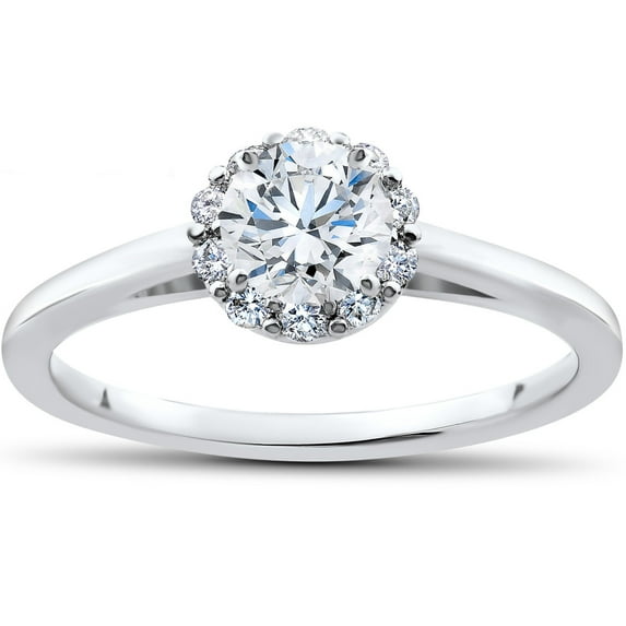 Nobel Jewel Round Cut Excellent 1.7 Ct Diamond Ring For Women's - 14K ...