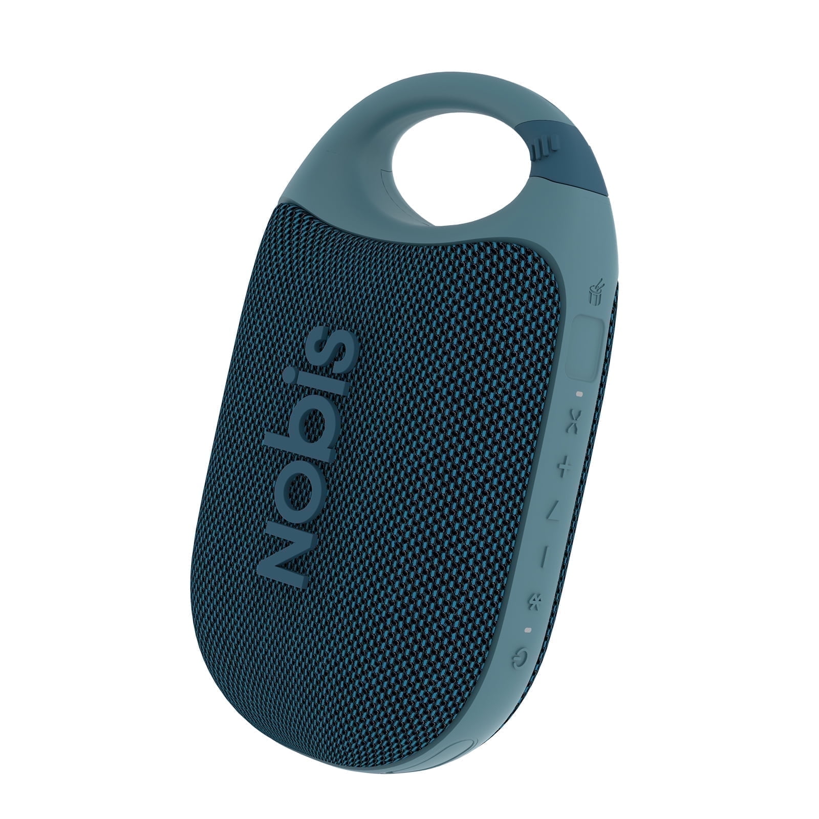 Nobis Clip N1 Portable Bluetooth Speaker with App, Beat Mode, Up to 24H ...
