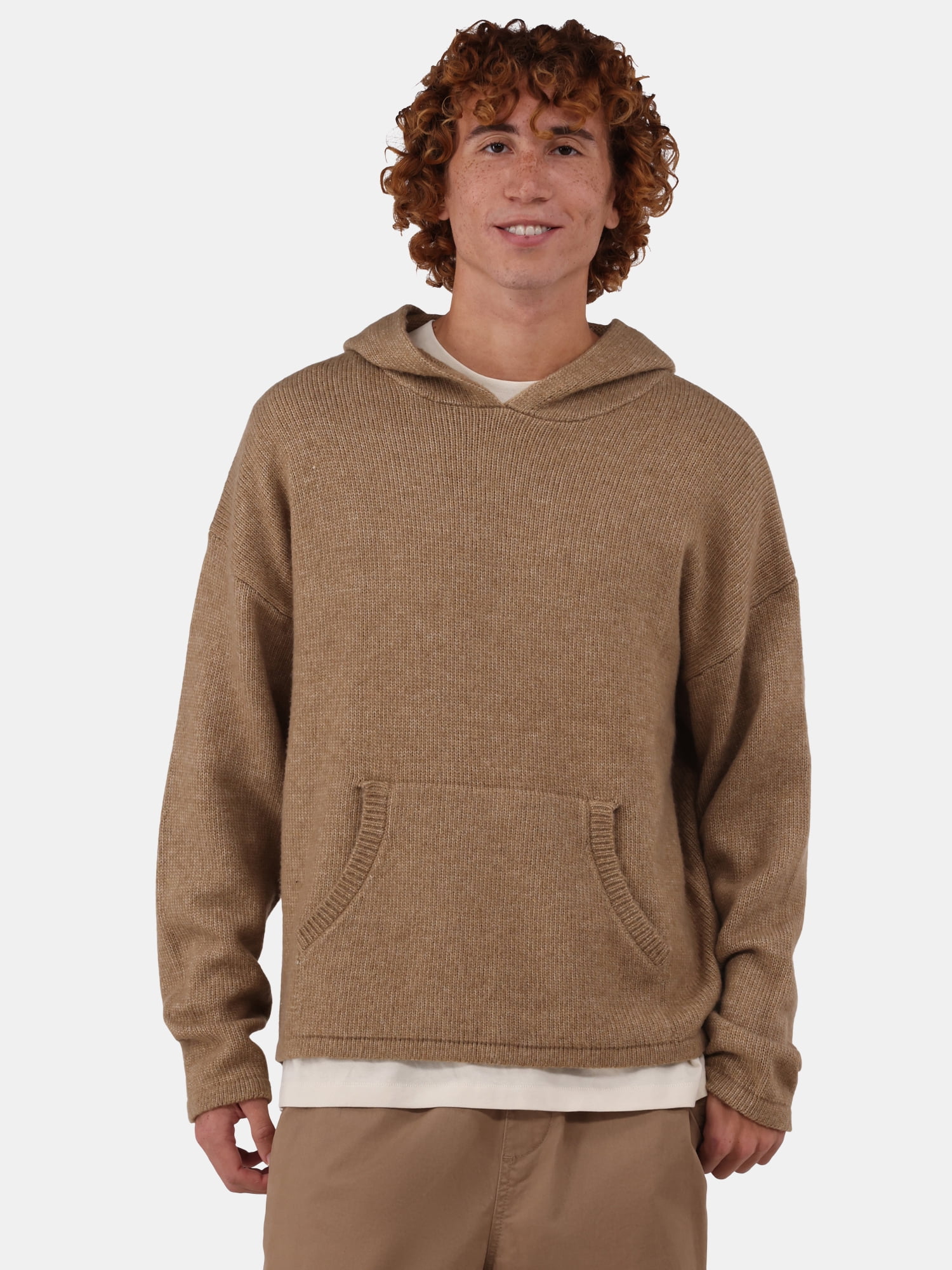 No Boundaries Men's & Big Men's Hooded Sweater, Sizes XS-3XL - Walmart.com