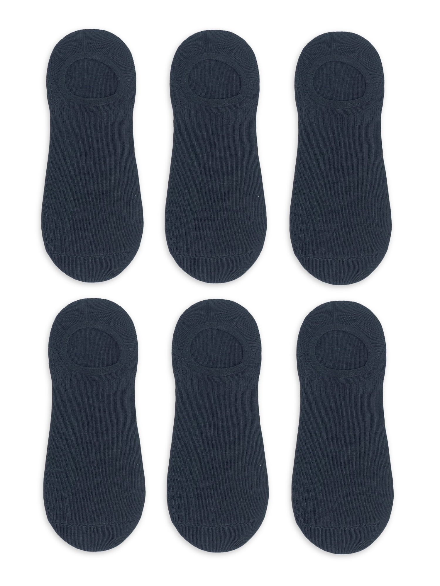 NOBO Women's Stay-Put Fashion Liner Socks, 6-Pack, Size 4-10 - Walmart.com
