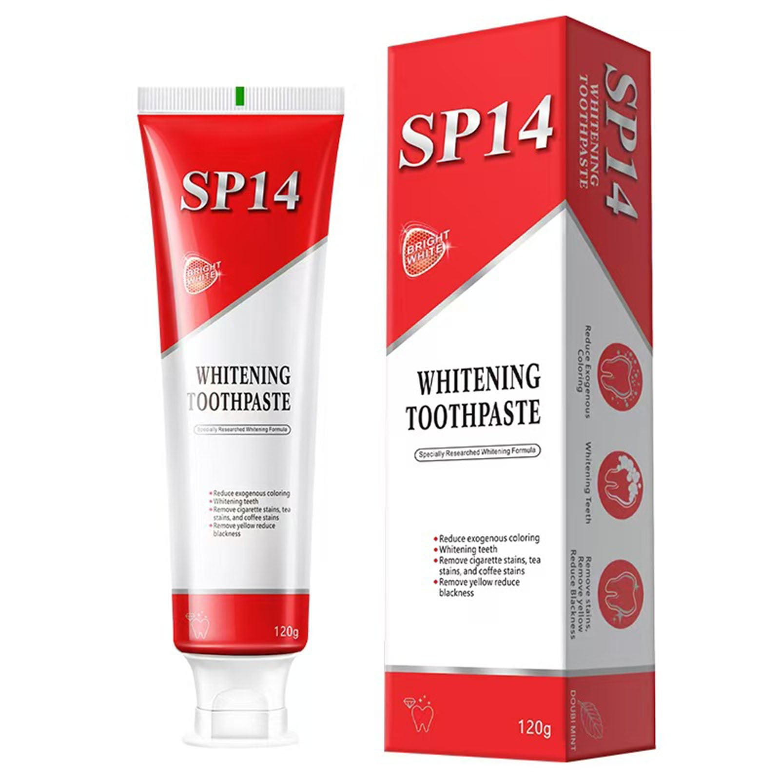 NOBRAND SP14 Whitening Toothpaste Advanced Stain Removal Formula, Safe ...