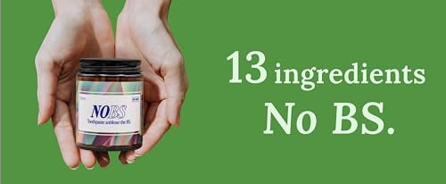 NOBS (No Bad Stuff) Toothpaste Tablets - Nano Hydroxyapatite, Fluoride ...