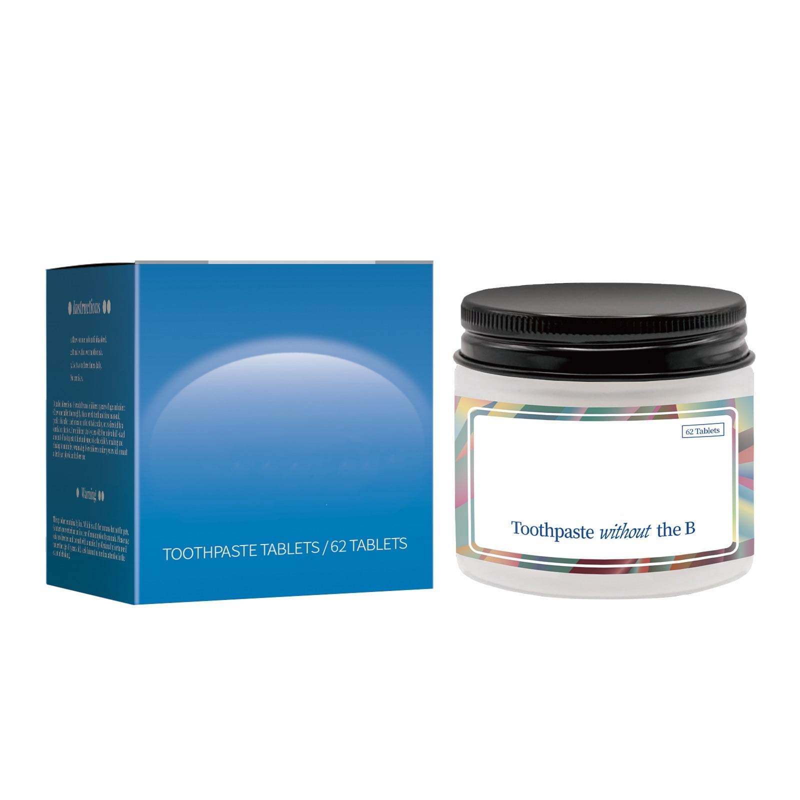 NOBS Nano Hydroxyapatite Toothpaste Tablets：Fluoride Free，Eco-Friendly ...