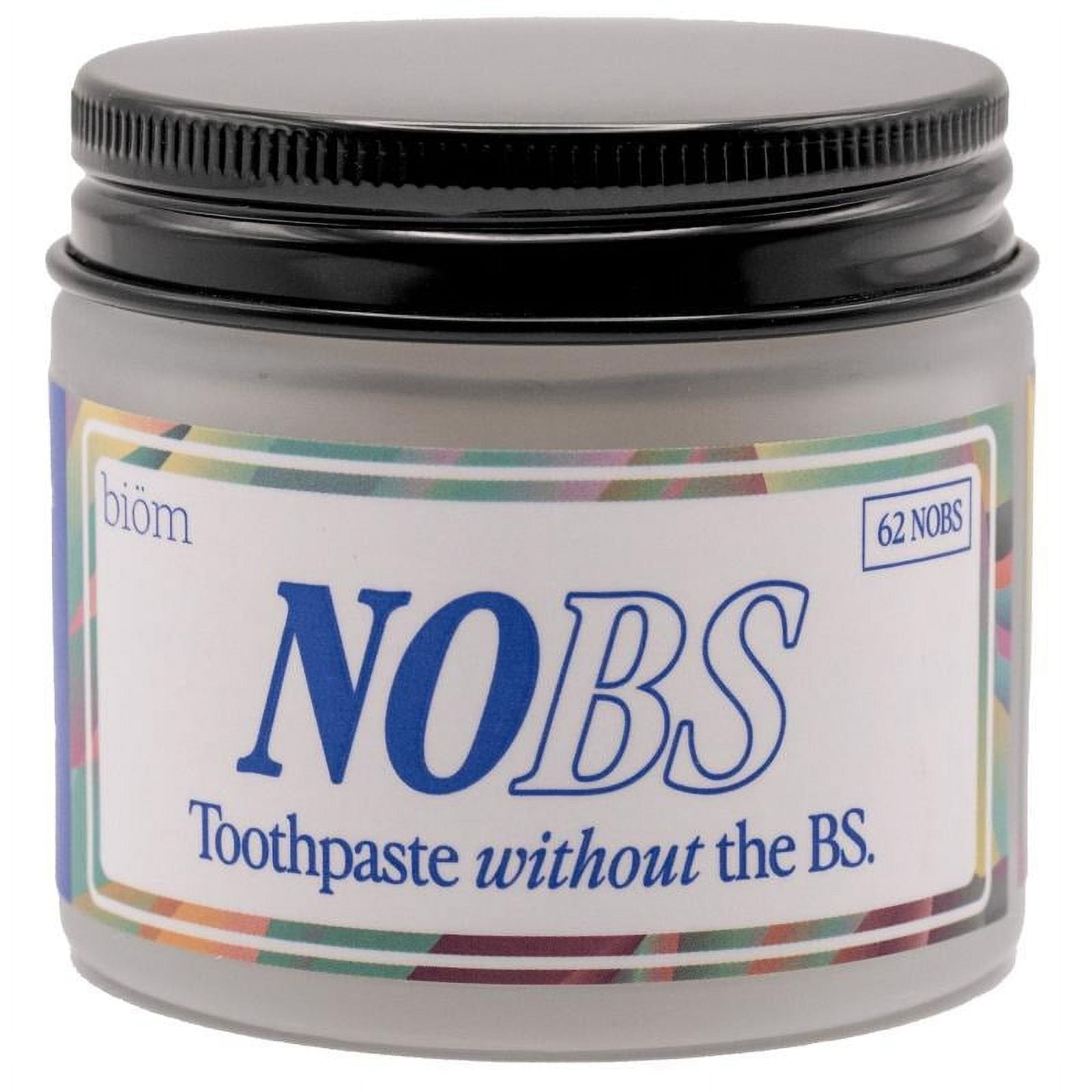 NOBS Toothpaste Tabs, Nano Hydroxyapatite Toothpaste Tablets, Chewable ...