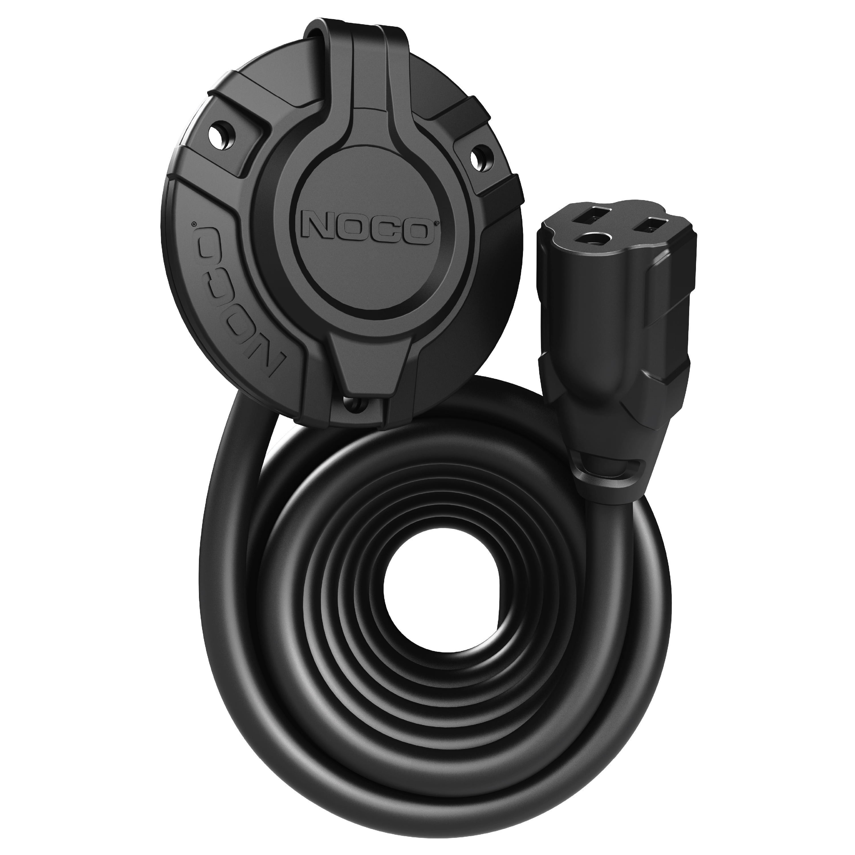 NOCO GCP1EX 15 Amp 125V AC Port Plug with Car Power Cable, 12-Foot ...