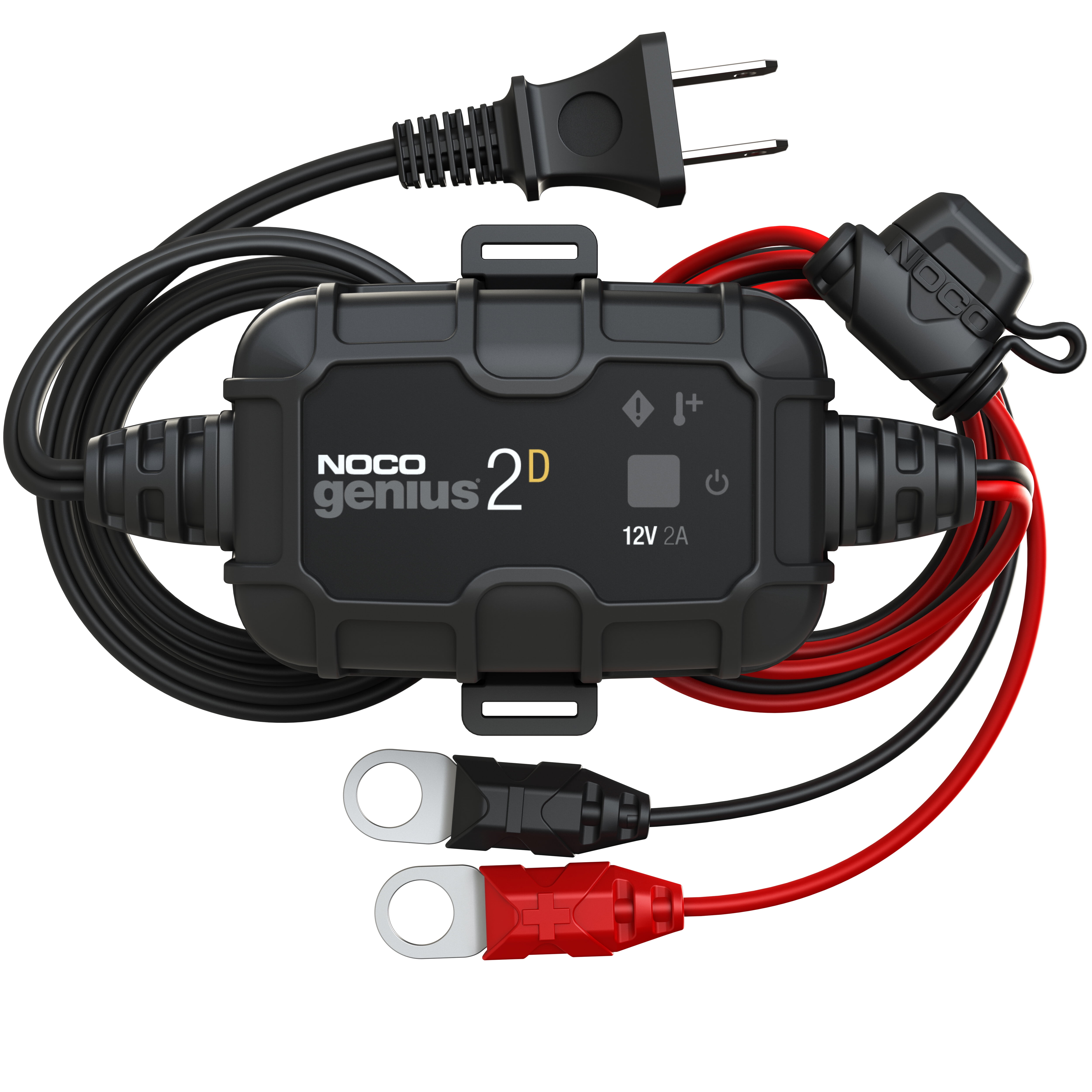 NOCO GENIUS2D 2A Direct-Mount Onboard Battery Charger and Maintainer ...