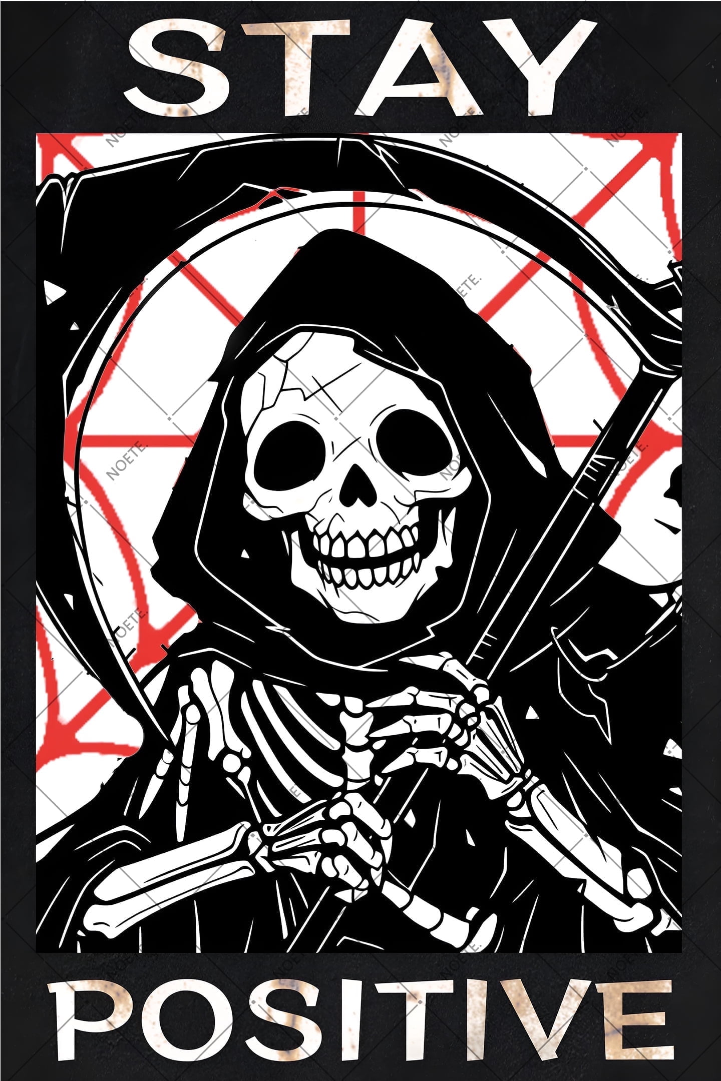 NOETE Halloween Skeleton Tin Sign Vintage 12x16 Inch Gothic Wall Decor ...
