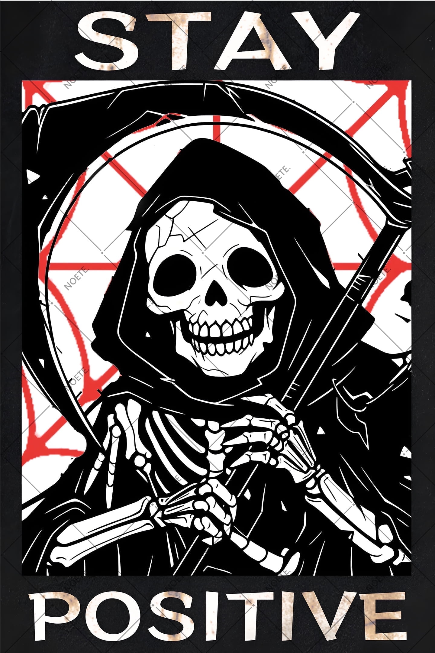 NOETE Halloween Skeleton Tin Sign Vintage 8x12 Inch Gothic Wall Decor ...