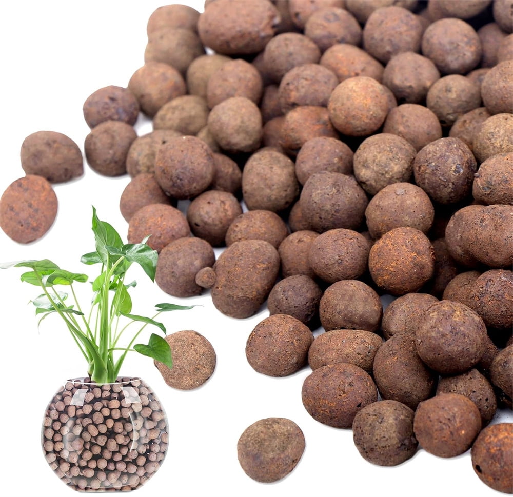 NOGIS 0.66lb Organic Expanded Clay Pebbles, Natural 8-14 mm Clay ...