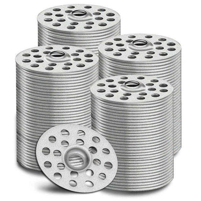 NOGIS 1 Inch Plaster Washers Metal Washers for Screws Profile Washer ...