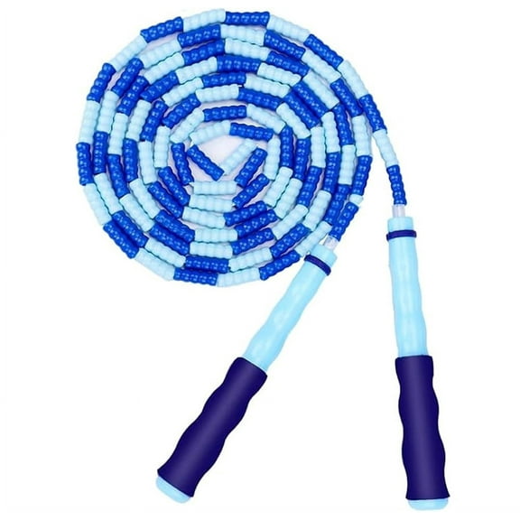 Jump Rope For Kids, Soft Beaded Jump Rope, Adjustable Length Tangle ...