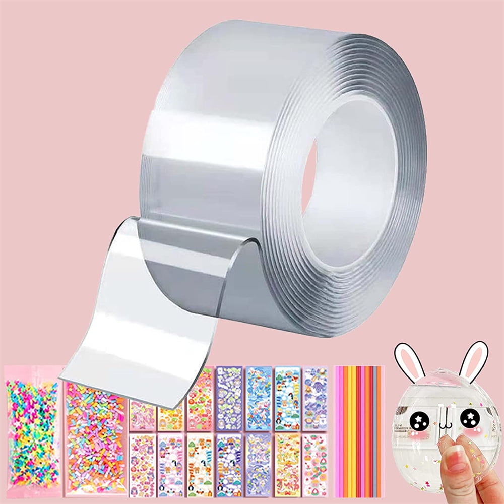 NOGIS 1 Pcs Bubble Nano Tape Kit Adhesive Bubble Tape Toy For Making Bubbles Adhesive Balloons ...