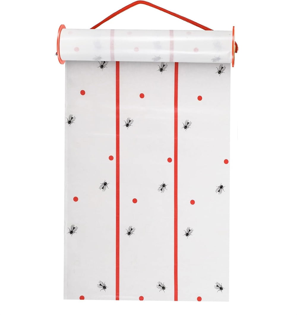 NOGIS 1 Rolls Giant Sticky Fly Traps 16 Feet Fly Strips for Indoor ...