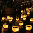 NOGIS 10 Pack Square Chinese Lanterns Wishing, Praying, Floating, River ...