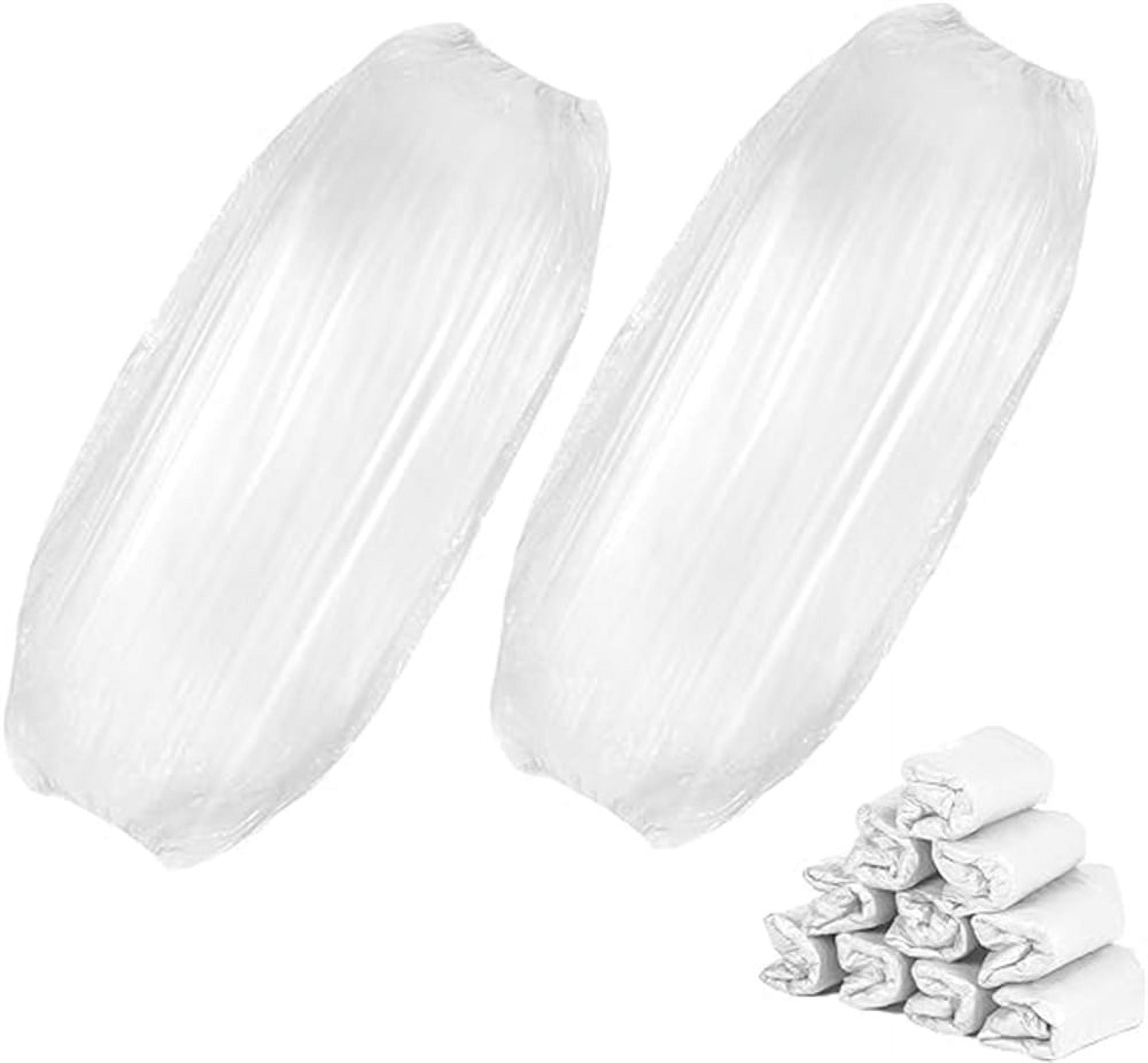 NOGIS 100 Pack Disposable Arm Sleeves Covers, Waterproof Durable PE ...