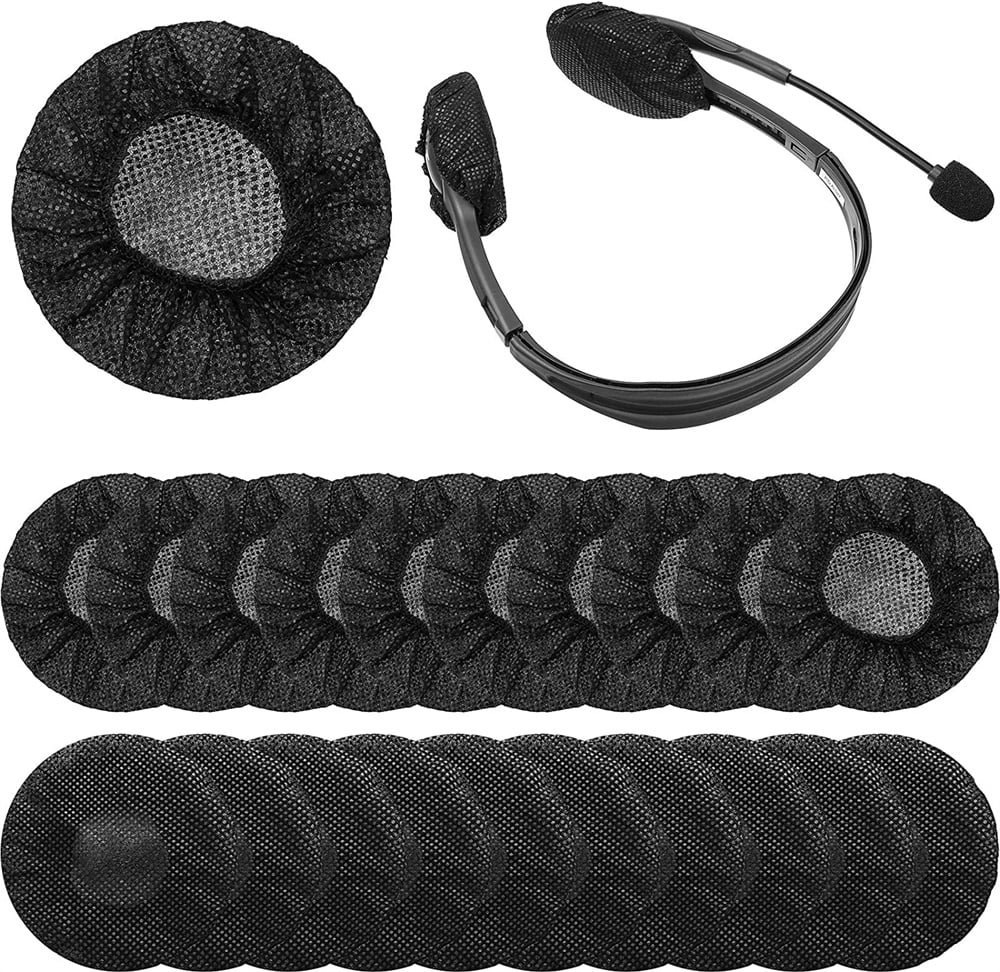 NOGIS 100 Pieces Disposable Headphone Covers Non Woven Sanitary ...