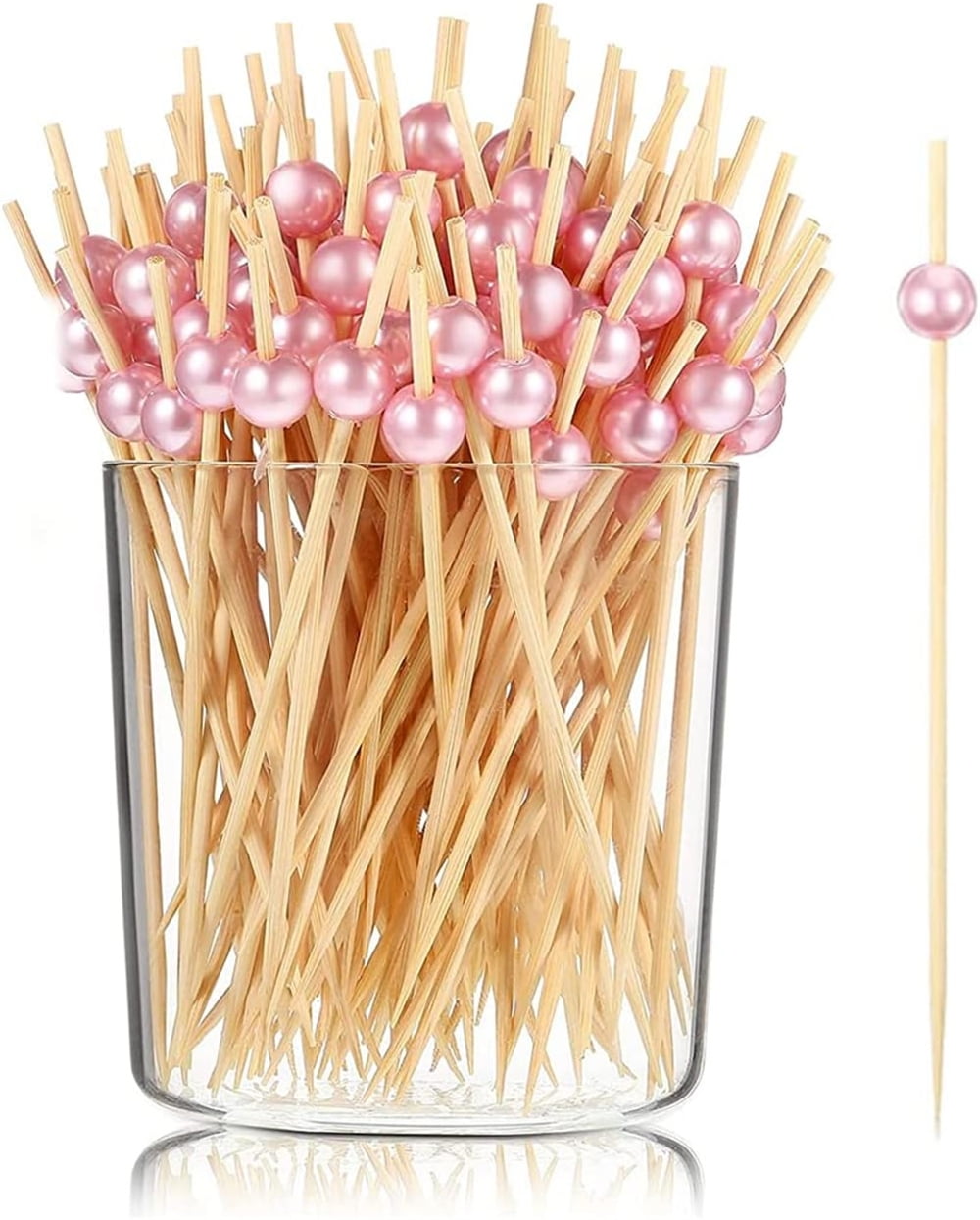 NOGIS 100PCS Cocktail Picks Toothpicks for Appetizers Cocktail Picks ...