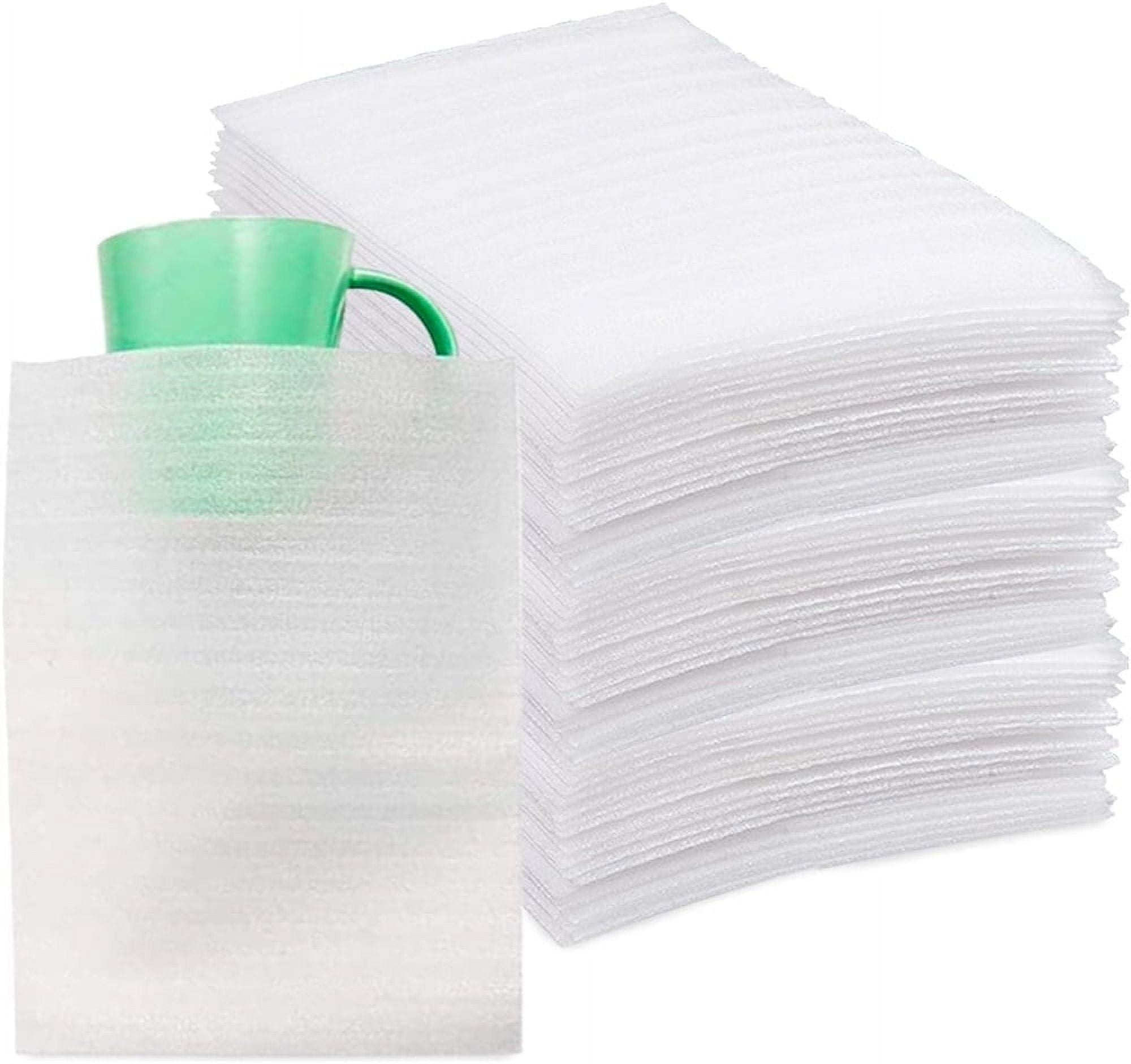 NOGIS 100PCS Cushion Foam Pouches, 7.8 x 11.8 Inch, Packing Cushioning ...