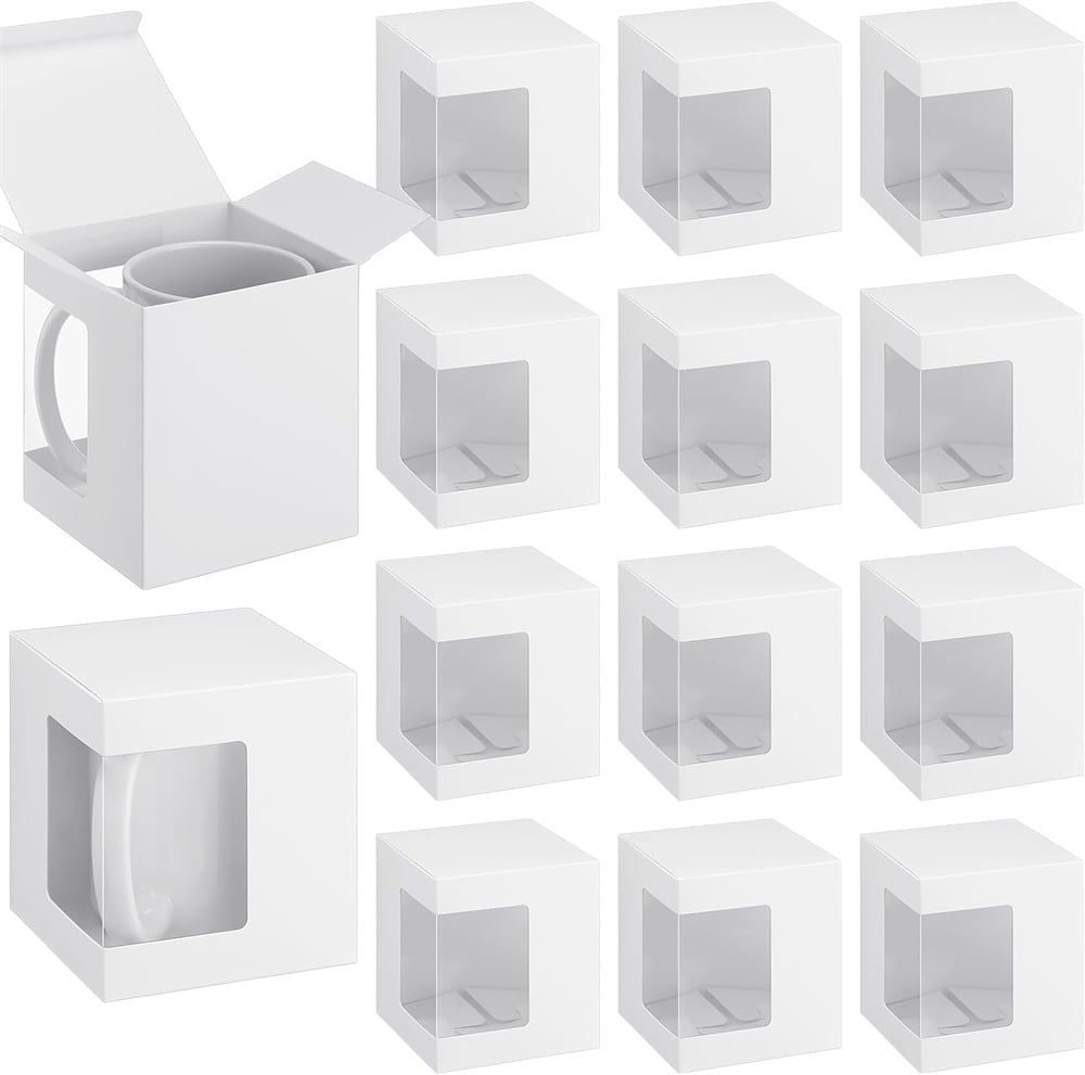 NOGIS 12 Pack Mug Boxes for Gifts Coffee Mugs Boxes Gift Boxes for ...