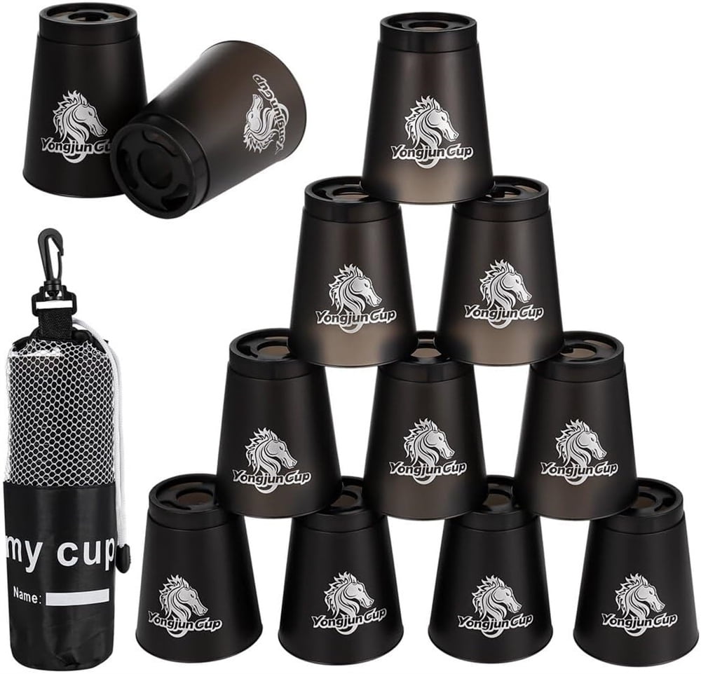 NOGIS 12 Pcs Sports Stacking Cups Stacking Cup Set Classic Stacking ...