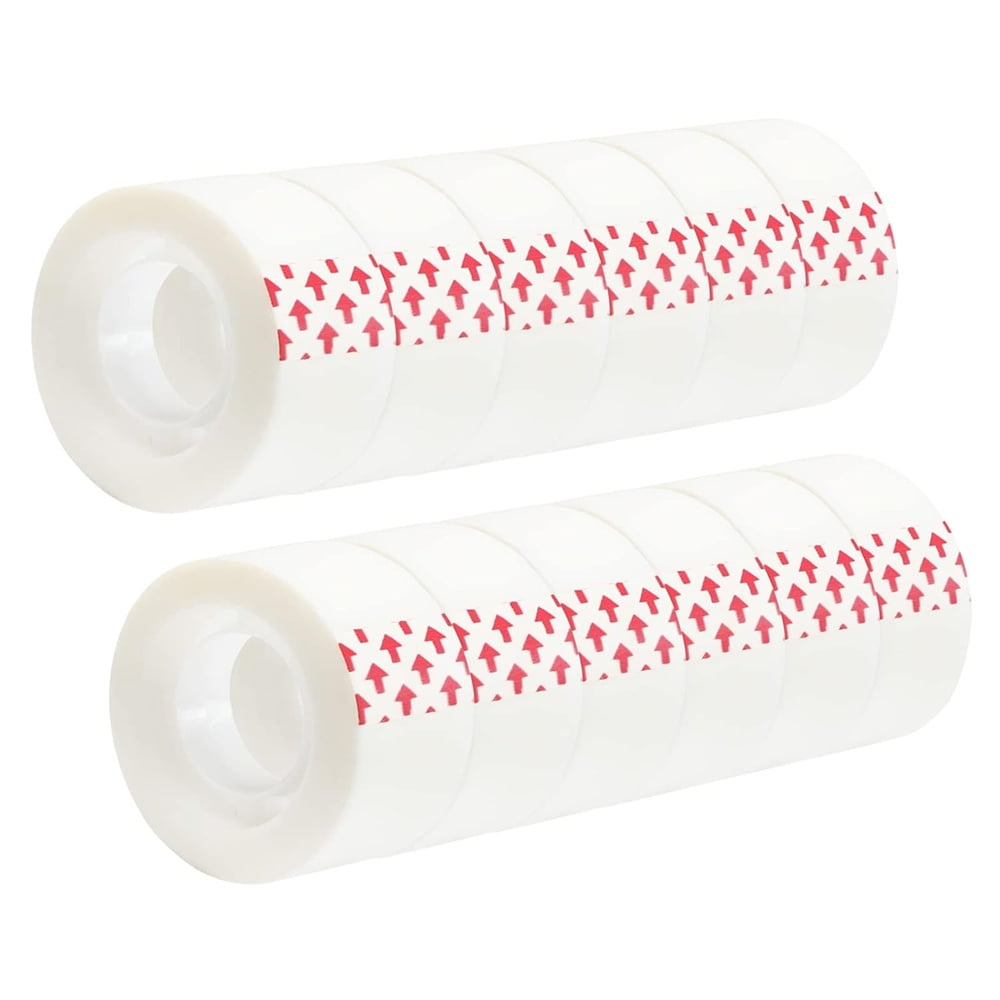 NOGIS 12 Rolls Invisible Tape Refill, Matte-Finish Translucent Tape ...