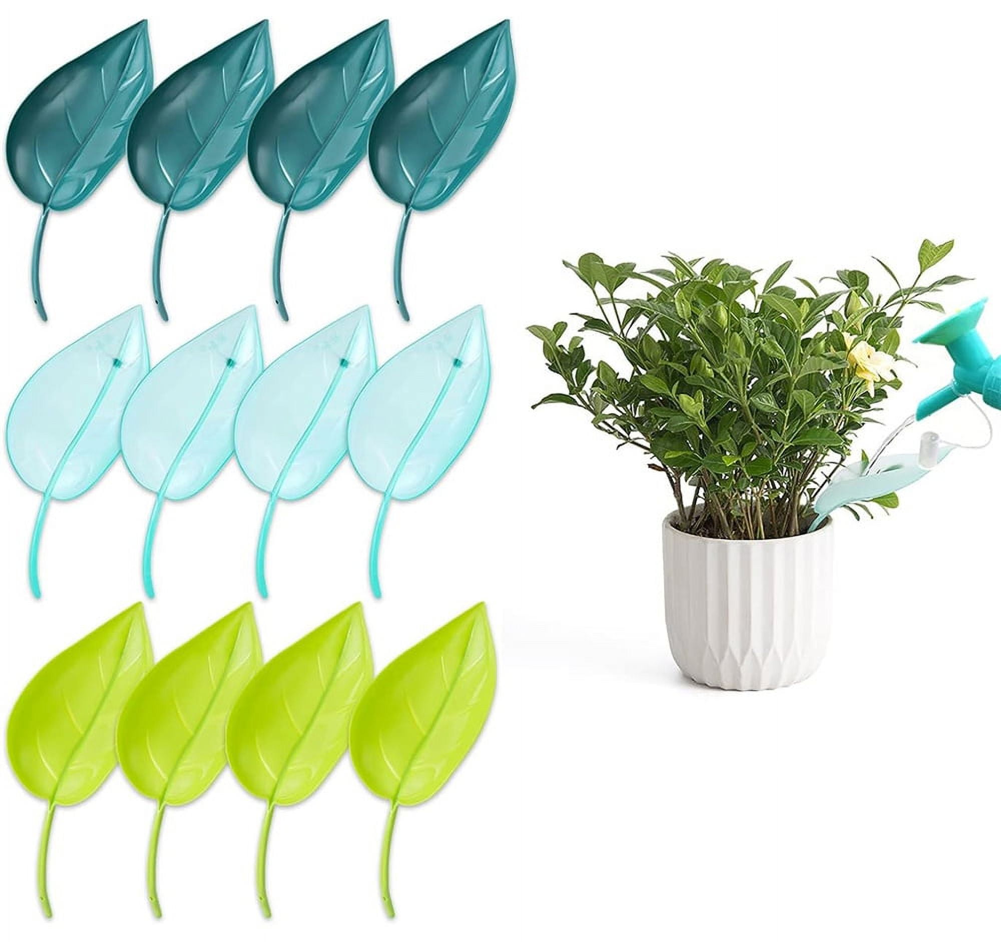 NOGIS 12PCS Funnel Watering Device Watering Leaves for Pots Leaf ...