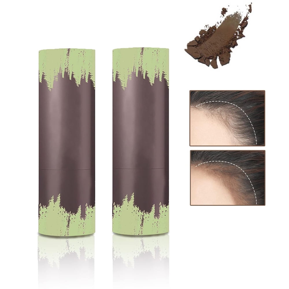 NOGIS 2 PCS Hair Powder Hairline Powder Stick,Hair Shading Sponge Pen ...