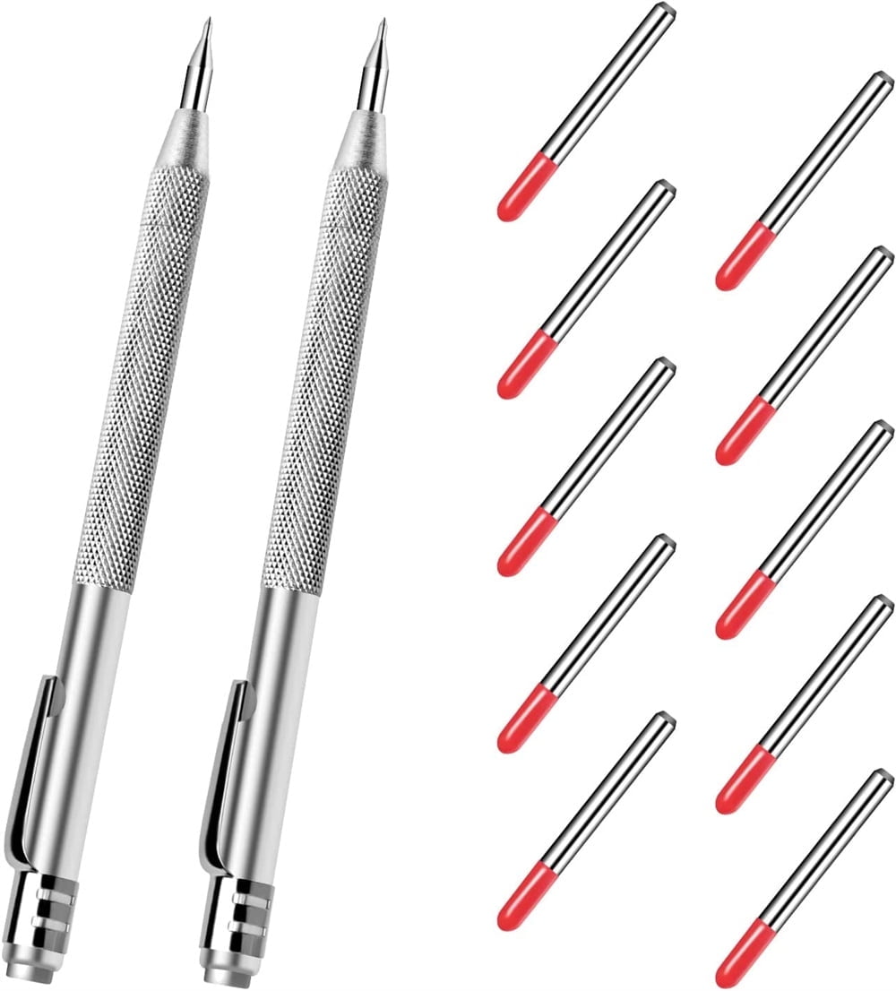 NOGIS 2 Pack Metal Scriber - Tungsten Carbide Scribers with Magnet ...