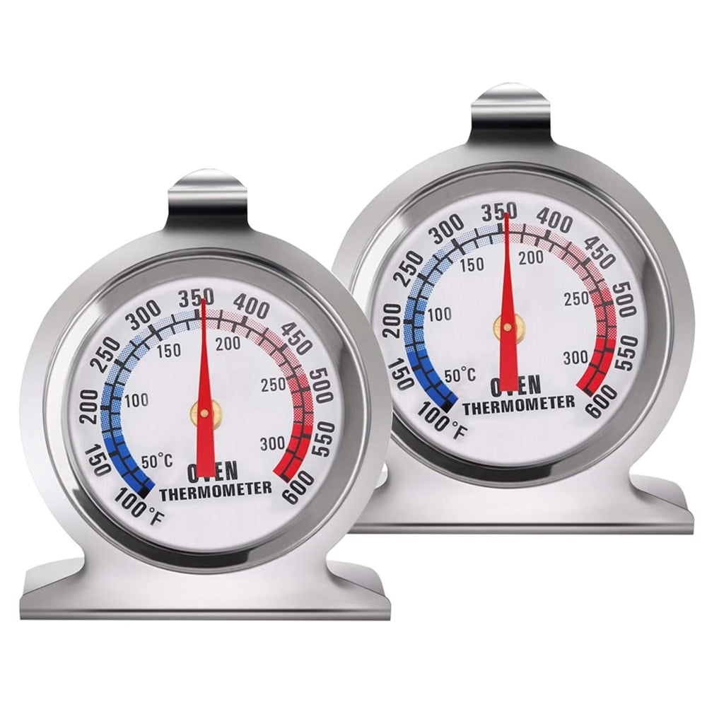 NOGIS 2 Pack Oven Thermometer - 50-300°C/100-600°F Oven Grill Fry Chef ...